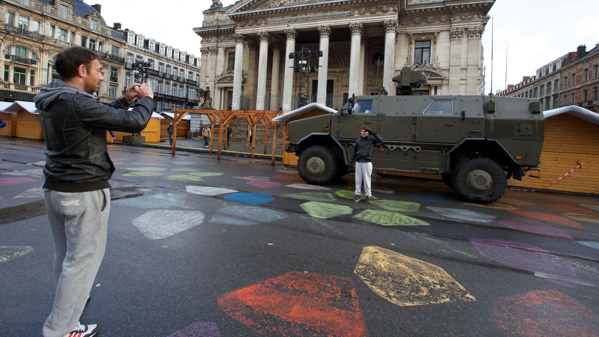 Menace terroriste: Bruxelles en état de siège (photos) - RTBF Actus