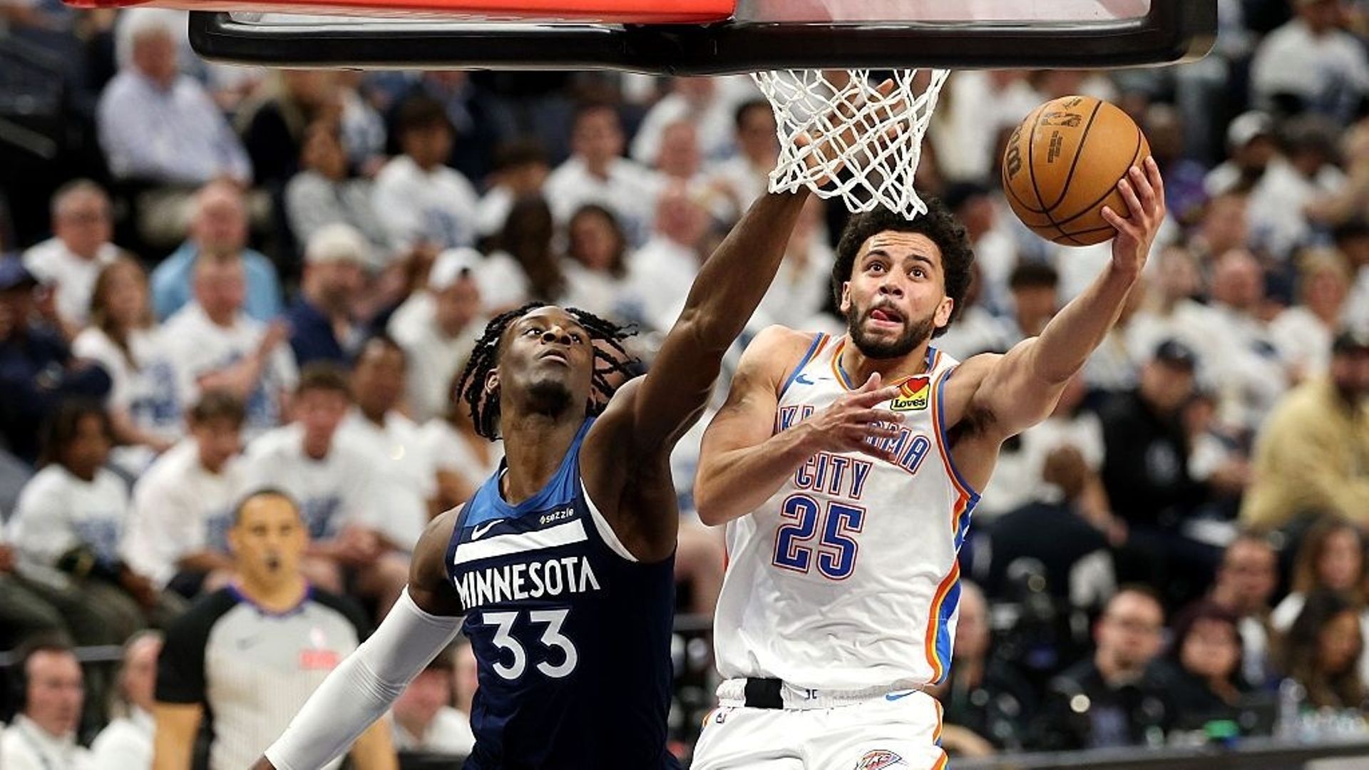 NBA : Minnesota se réveille et écrase OKC, Ajay Mitchell meilleur ...