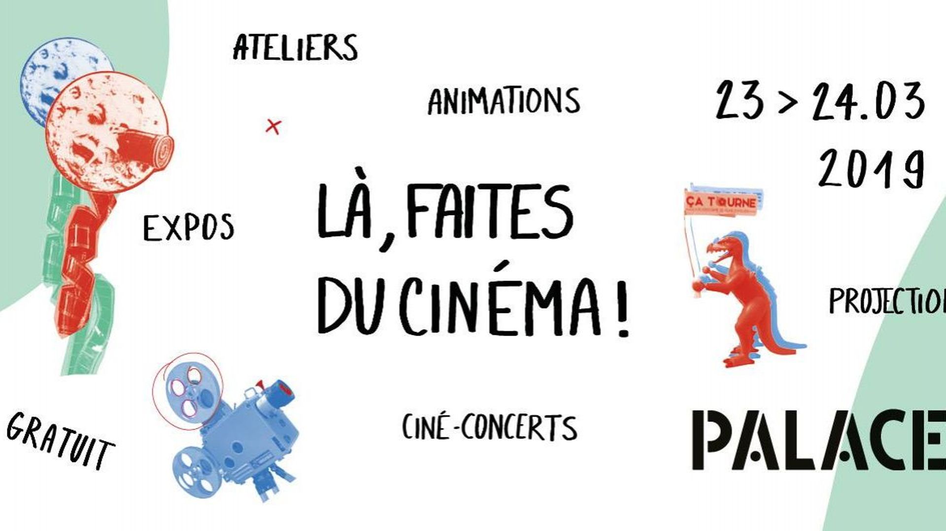 'Là, faites du cinéma !' : un week-end d'ateliers et initiation au ...