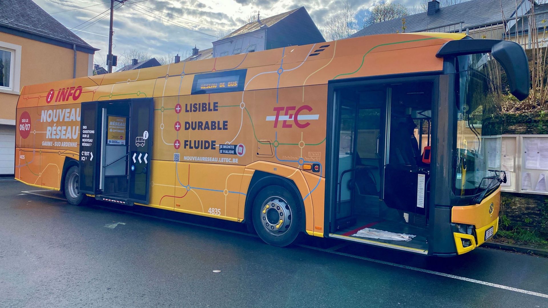 Le réseau de bus TEC évolue sur le territoire de Gaume-Sud Ardenne ...