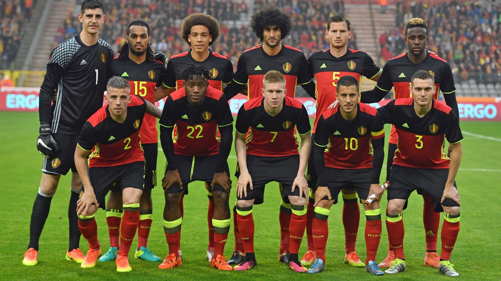 Choisissez vos 11 Diables Rouges pour affronter l'Eire