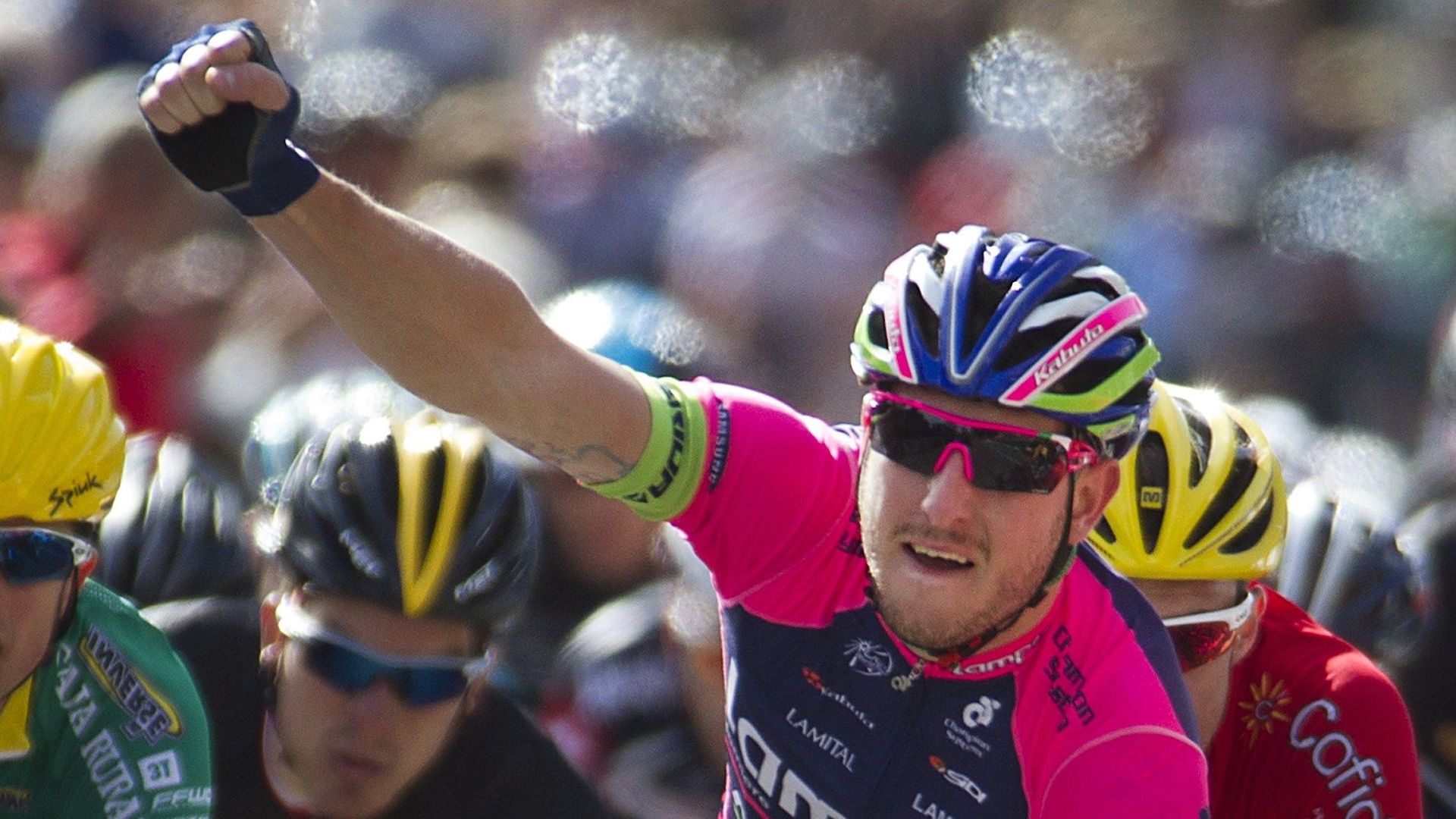 Sacha Modolo remporte la 1ère étape du Tour d'Algarve - RTBF Actus