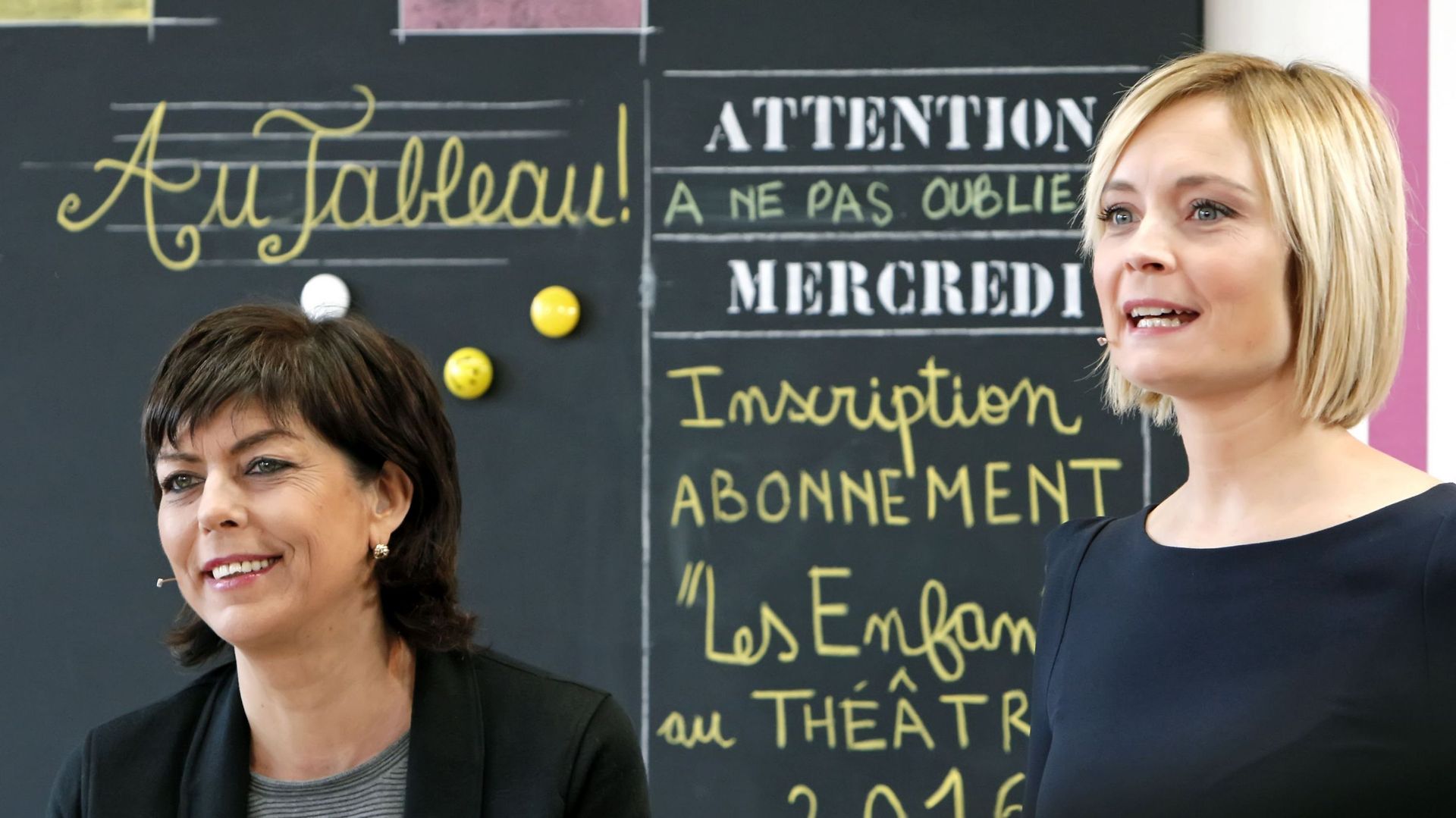 Marie Arena en coulisse - rtbf.be