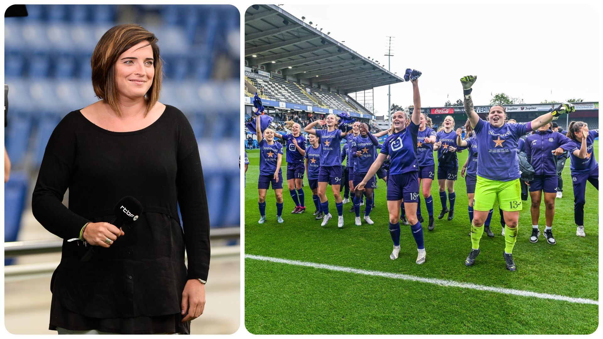 Cécile De Gernier sur le titre des dames du Sporting d’Anderlecht ...