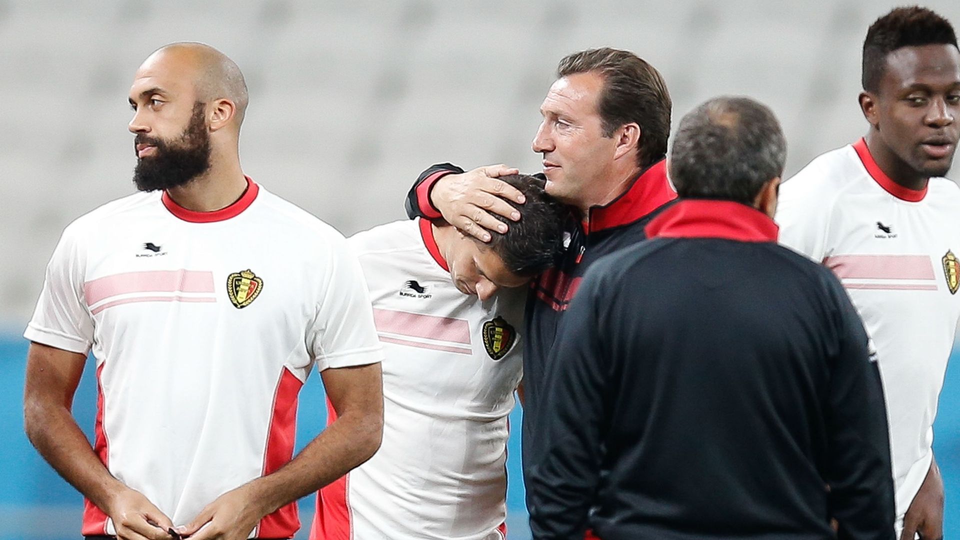 Les Diables Rouges ont découvert l'Arena de São Paulo - RTBF Actus