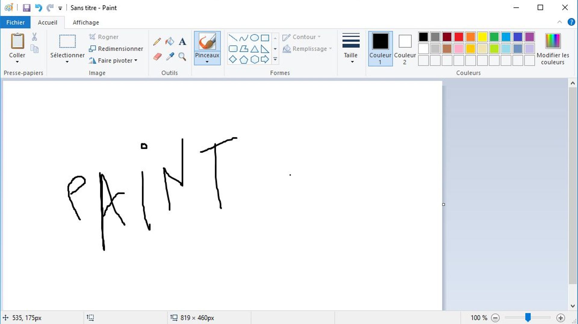 Paint n'est pas mort, rappelle Microsoft sur son blog - rtbf.be
