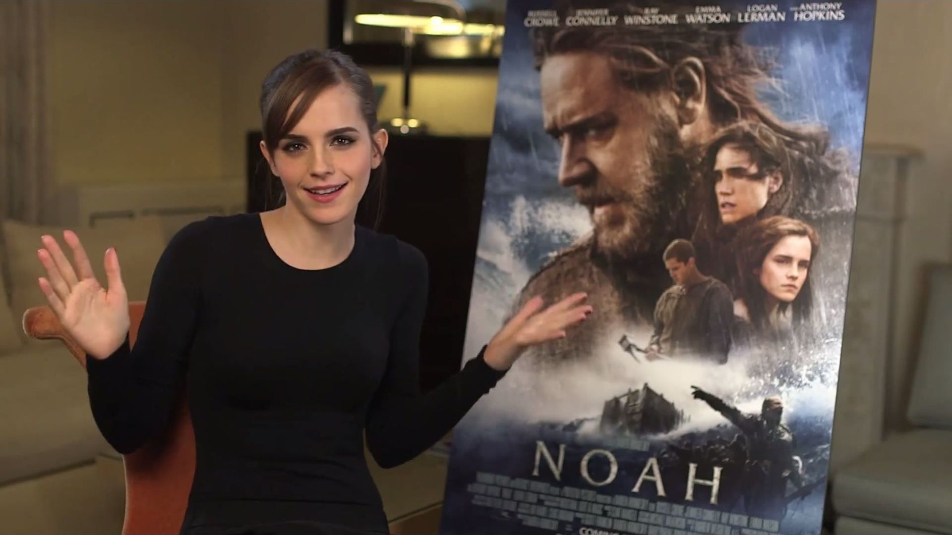 Vidéo : Emma Watson dévoile 'Noé' davantage - RTBF Actus