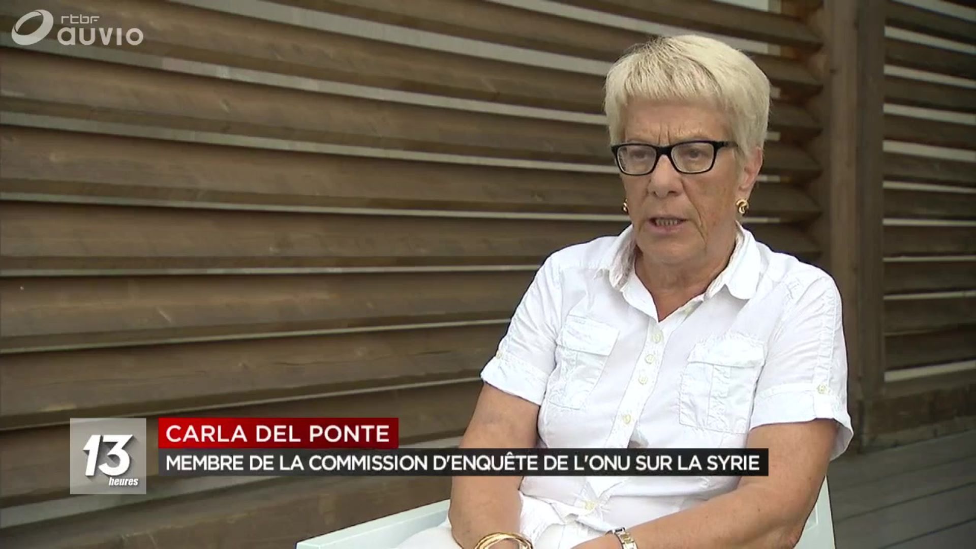 Carla Del Ponte démissionne de la commission d'enquête de l'ONU sur la ...