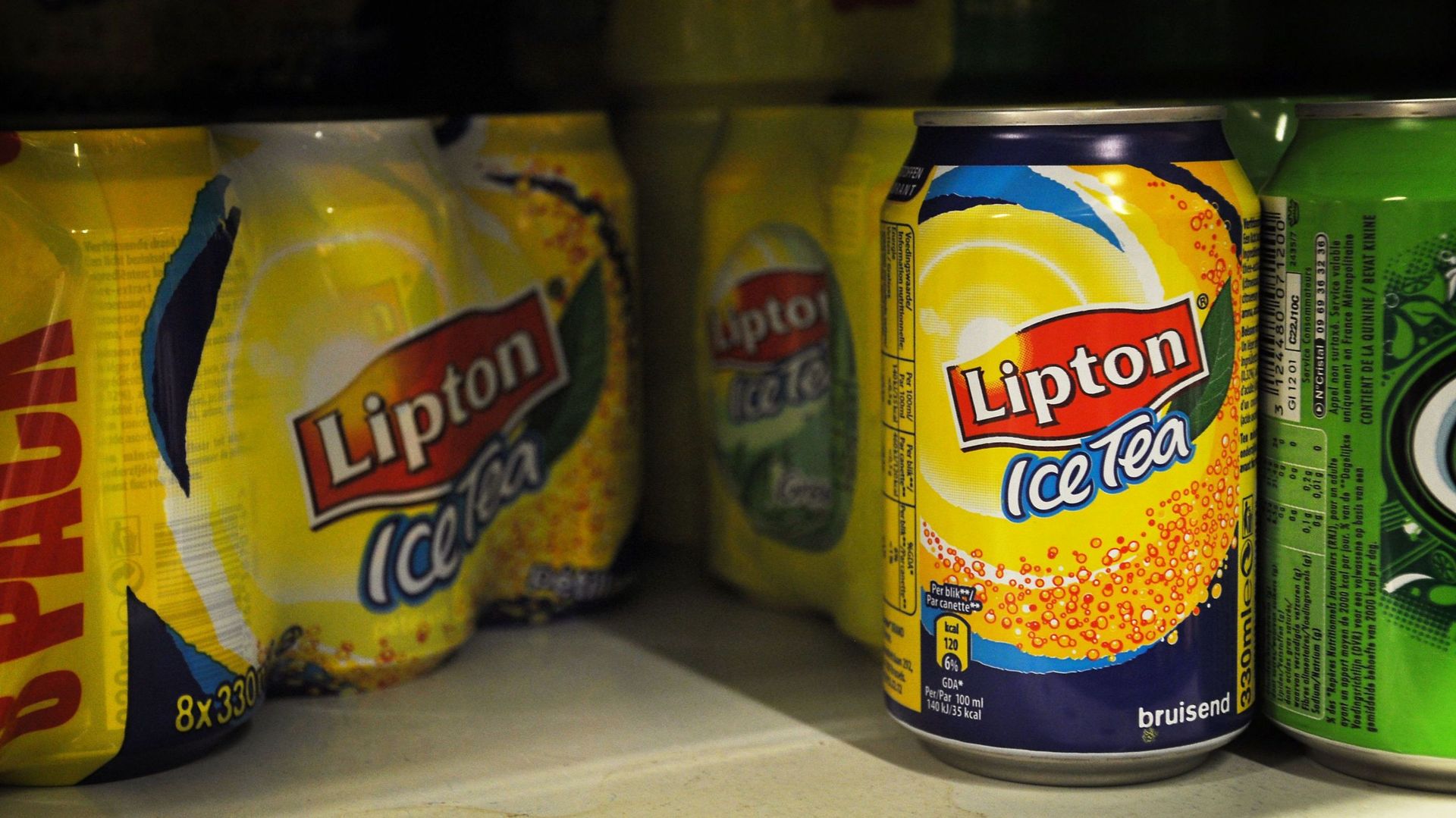 Des canettes Lipton Ice Tea Sparkling Original rappelées : elle ...