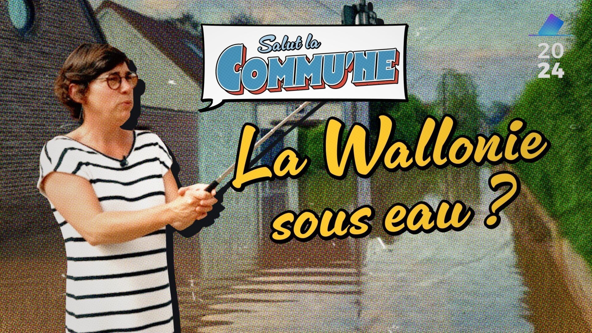 'Salut la commu'ne' : inondée trois fois en trois ans à Walhain, Muriel n'en peut plus - RTBF Actus