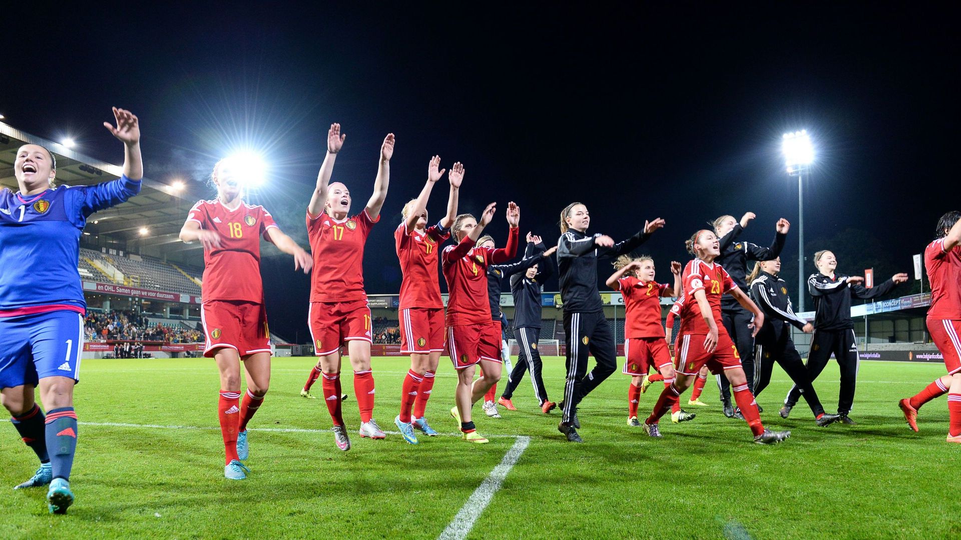 Belgian Red Flames : l'Euro féminin 2017 a ses diablesses - RTBF Actus