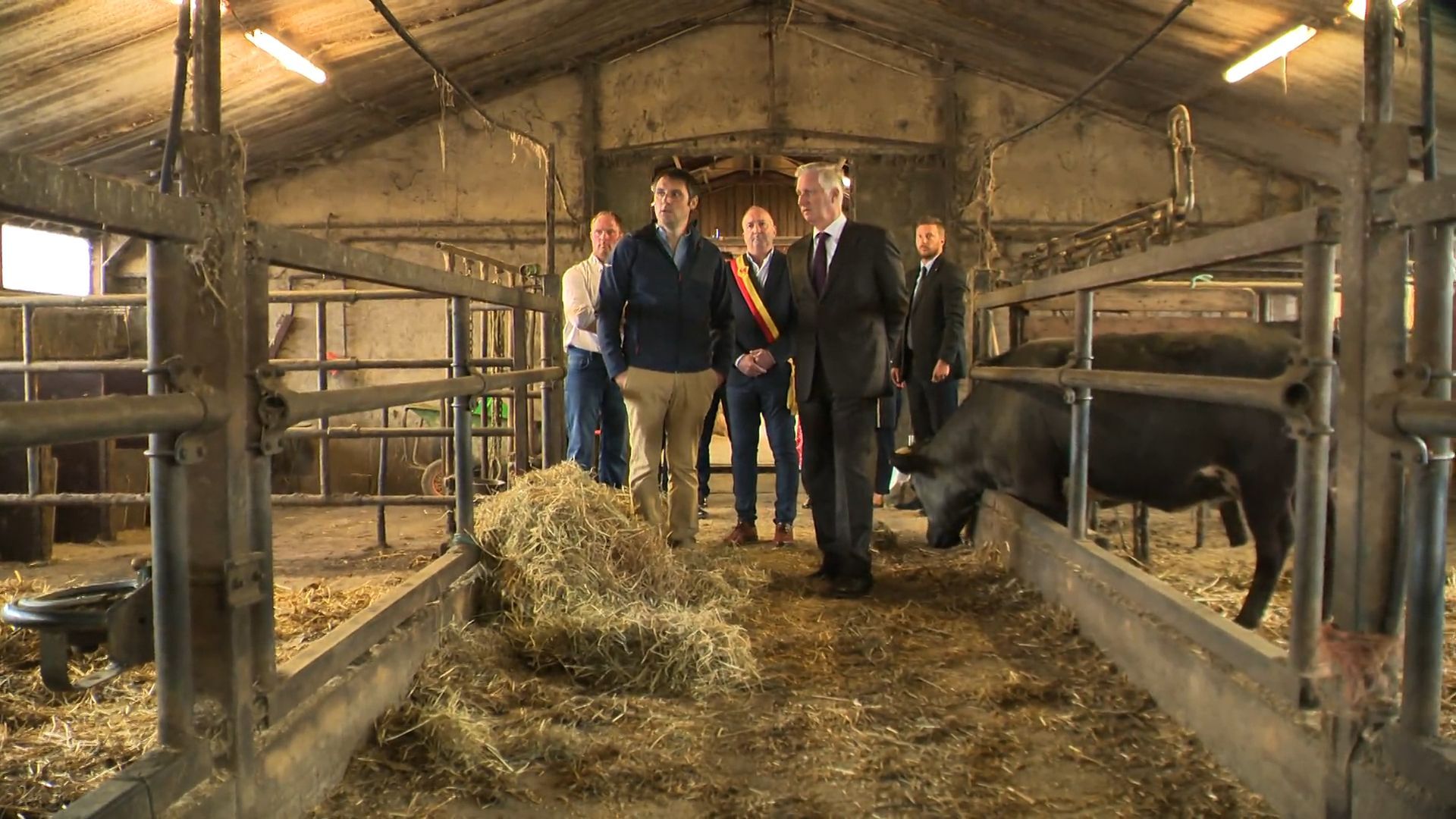 Villers-lez-Heest : le roi Philippe a rencontré les agriculteurs pour ...