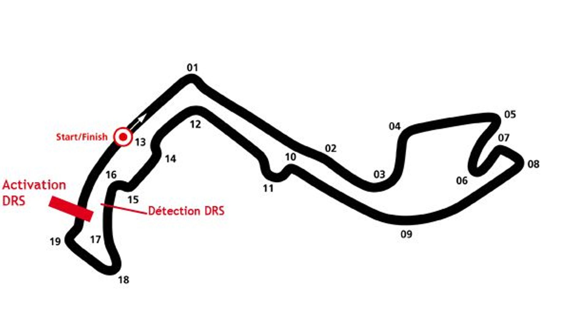 Une unique zone de DRS maintenue à Monaco - RTBF Actus