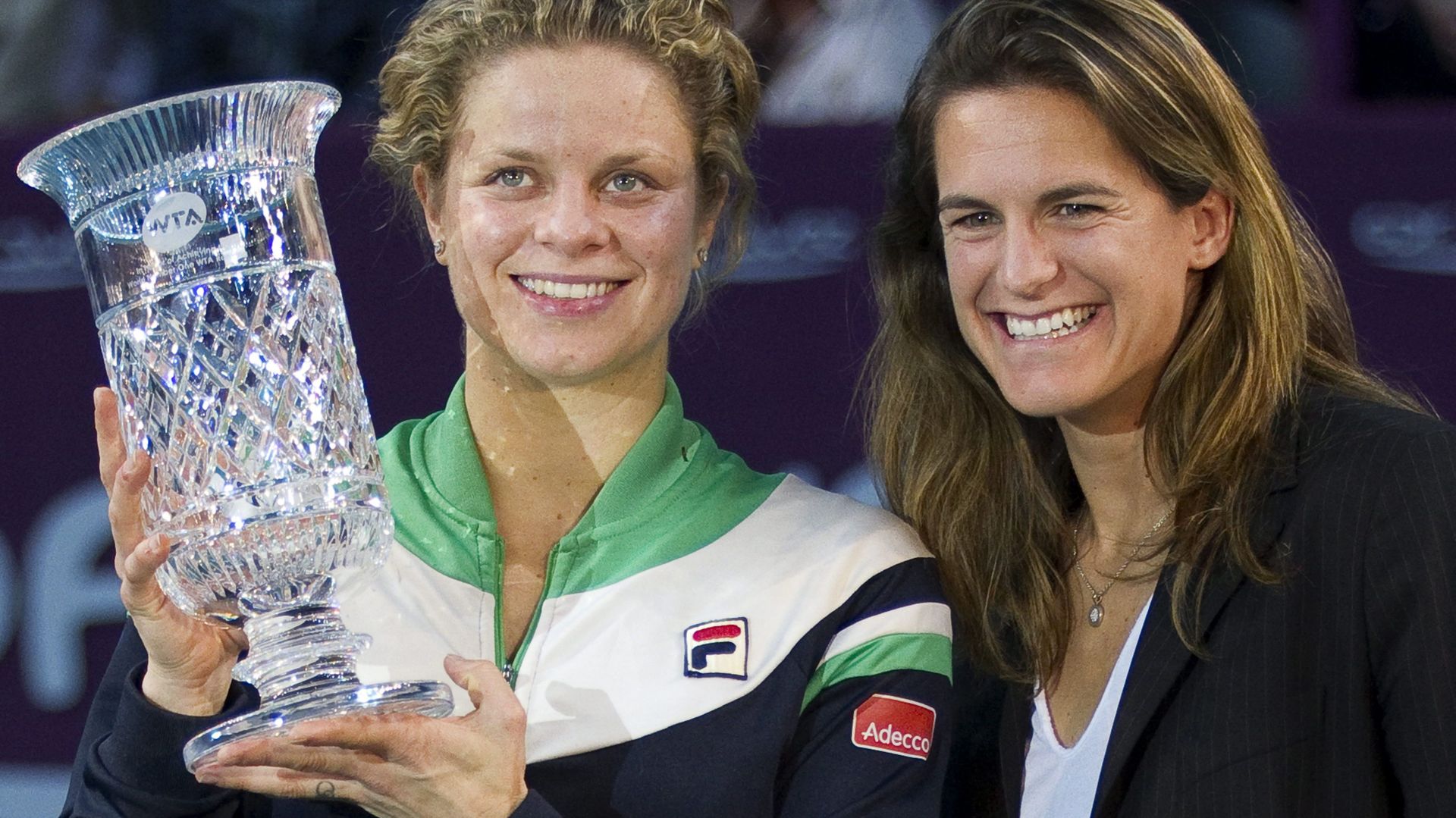 Mauresmo : 'Kim est toujours mon amie' - RTBF Actus