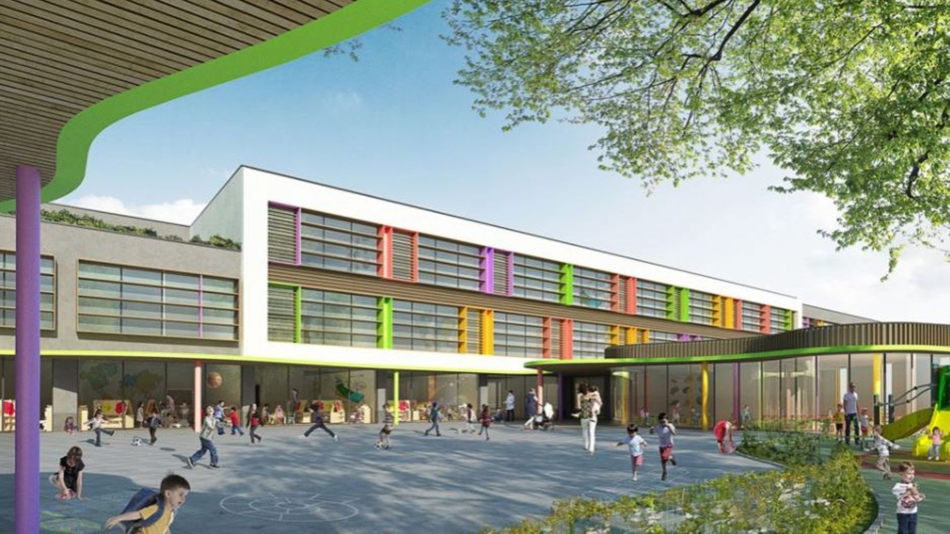 Schaerbeek: la future école fondamentale rue Van Oost baptisée René ...