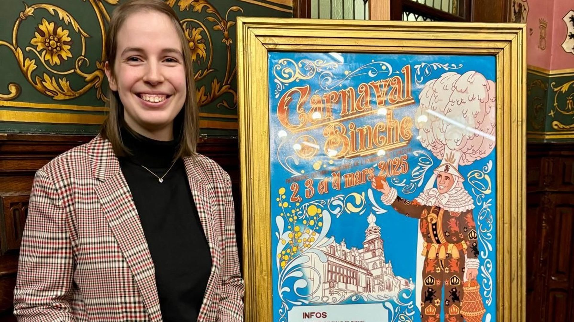 L’affiche du Carnaval de Binche 2025 dévoilée ! - RTBF Actus