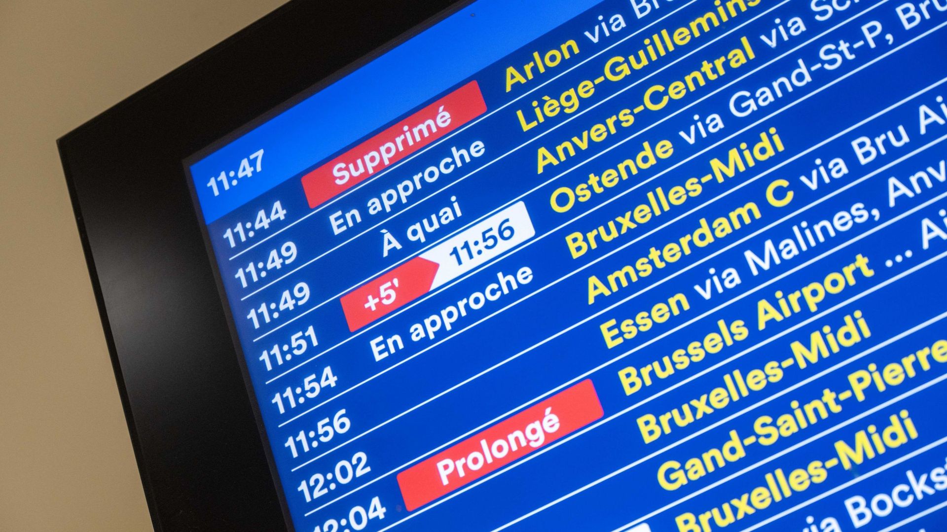 Le trafic des trains est interrompu entre Jette et Ternat - RTBF Actus Le trafic des trains est interrompu entre Jette et Ternat - RTBF Actus