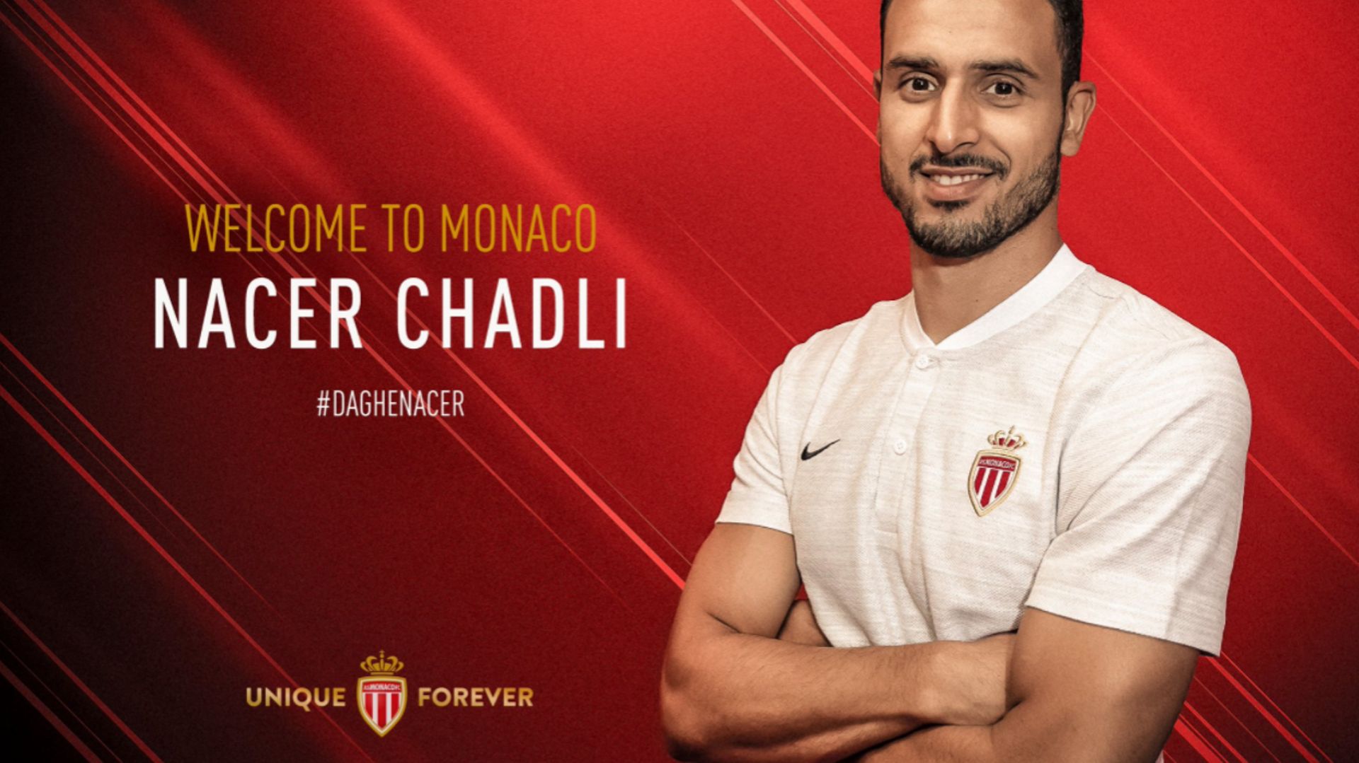 Nacer Chadli signe pour trois ans avec Monaco - RTBF Actus