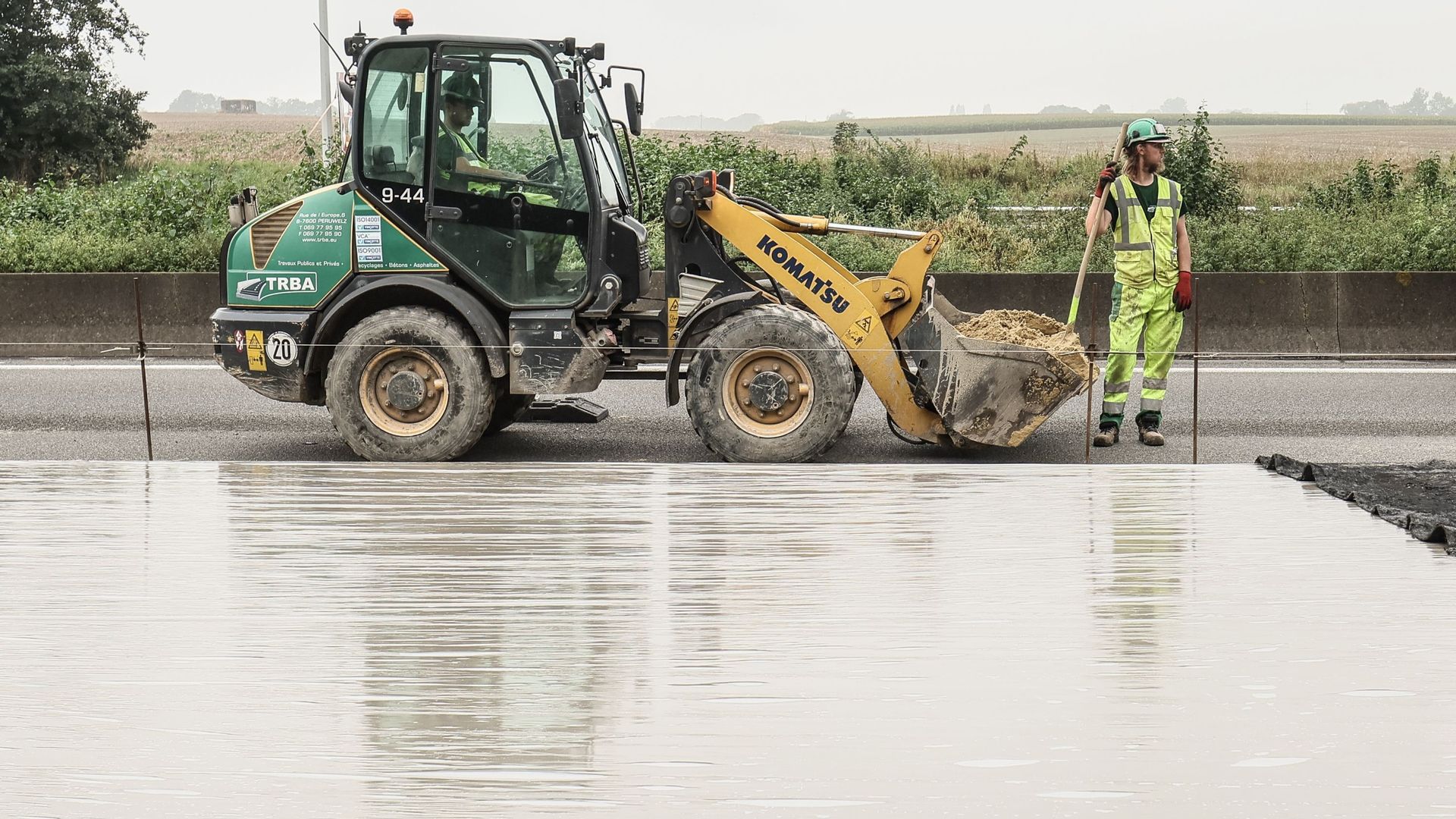 Chantier Daussoulx - Thorembais (E411) : fermeture de la bretelle de ...