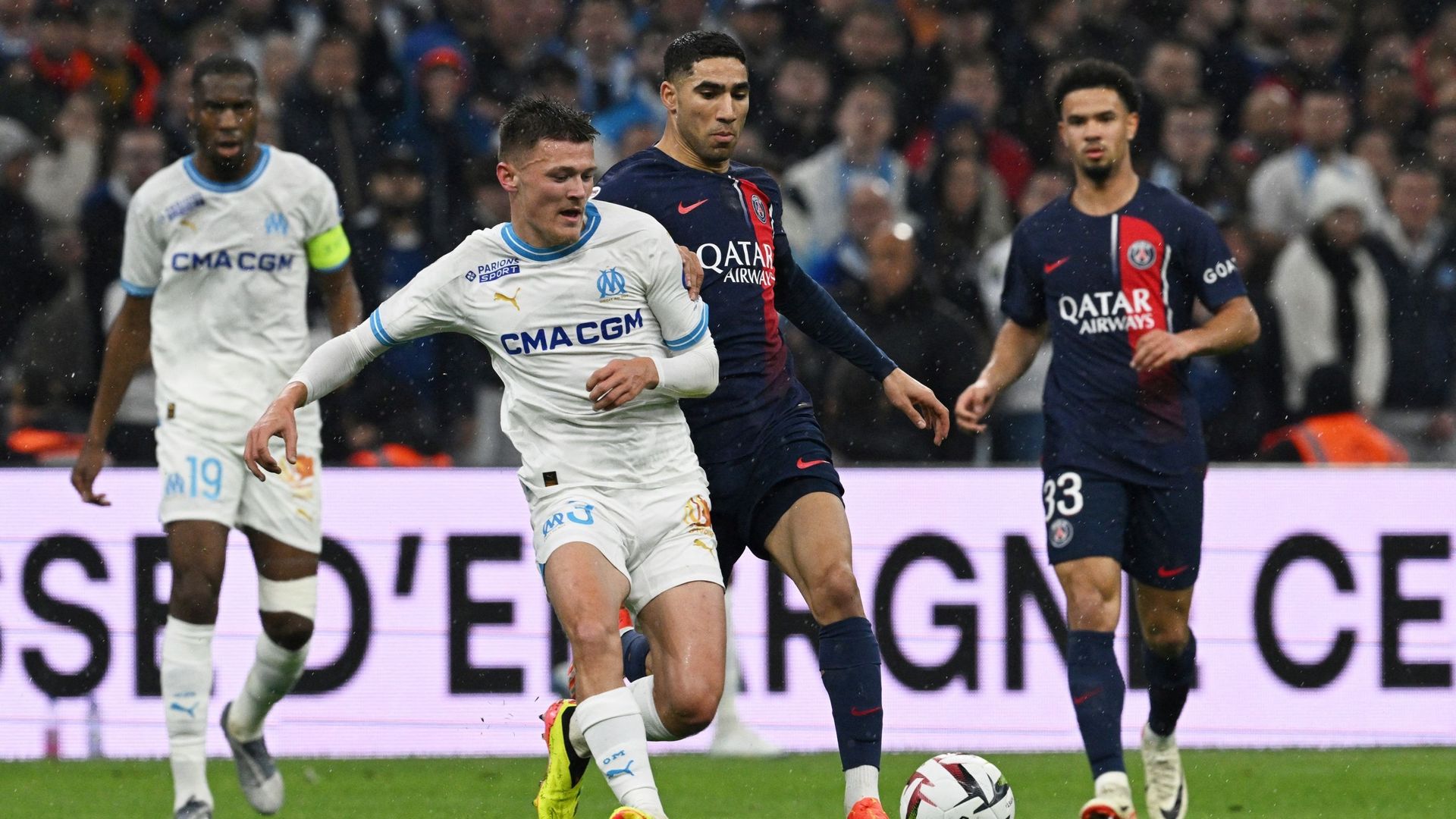 Contre le cours du jeu, dix Parisiens s’imposent à Marseille dans un ...