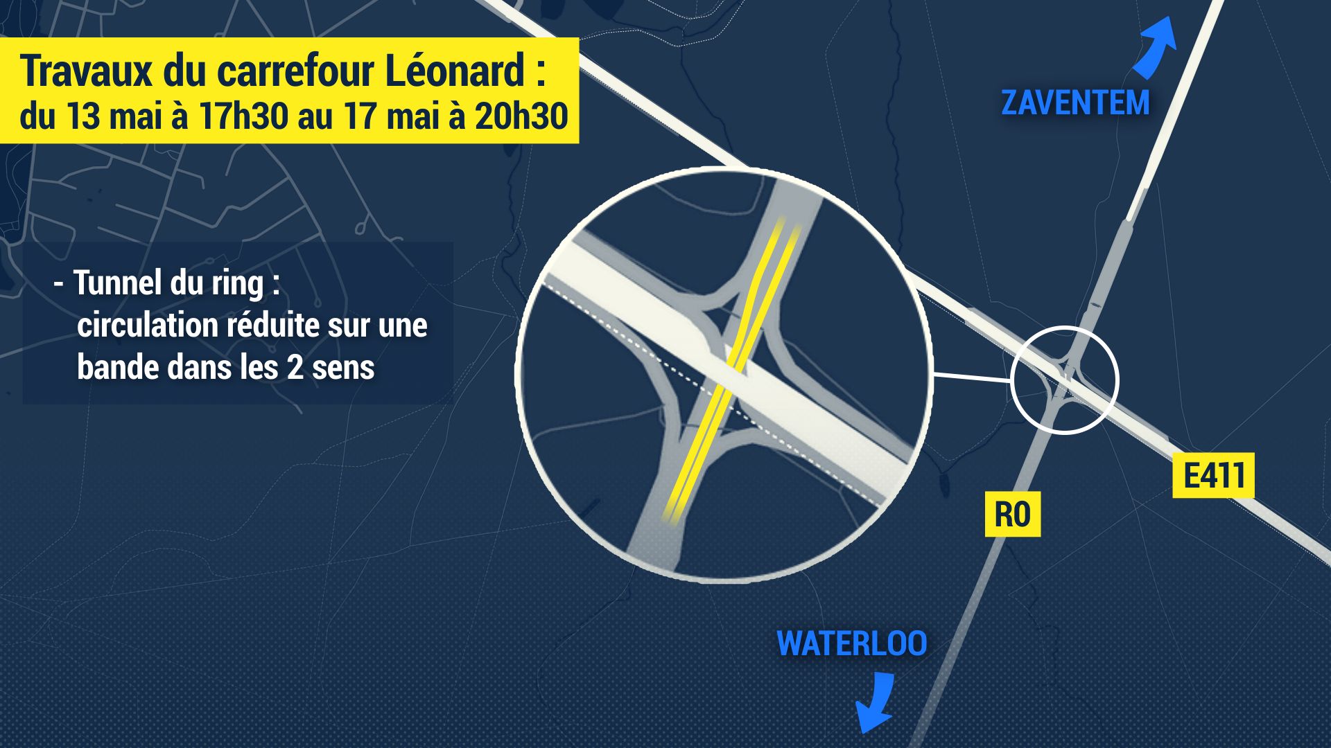 De nouvelles perturbations autour du carrefour Léonard après le report ...