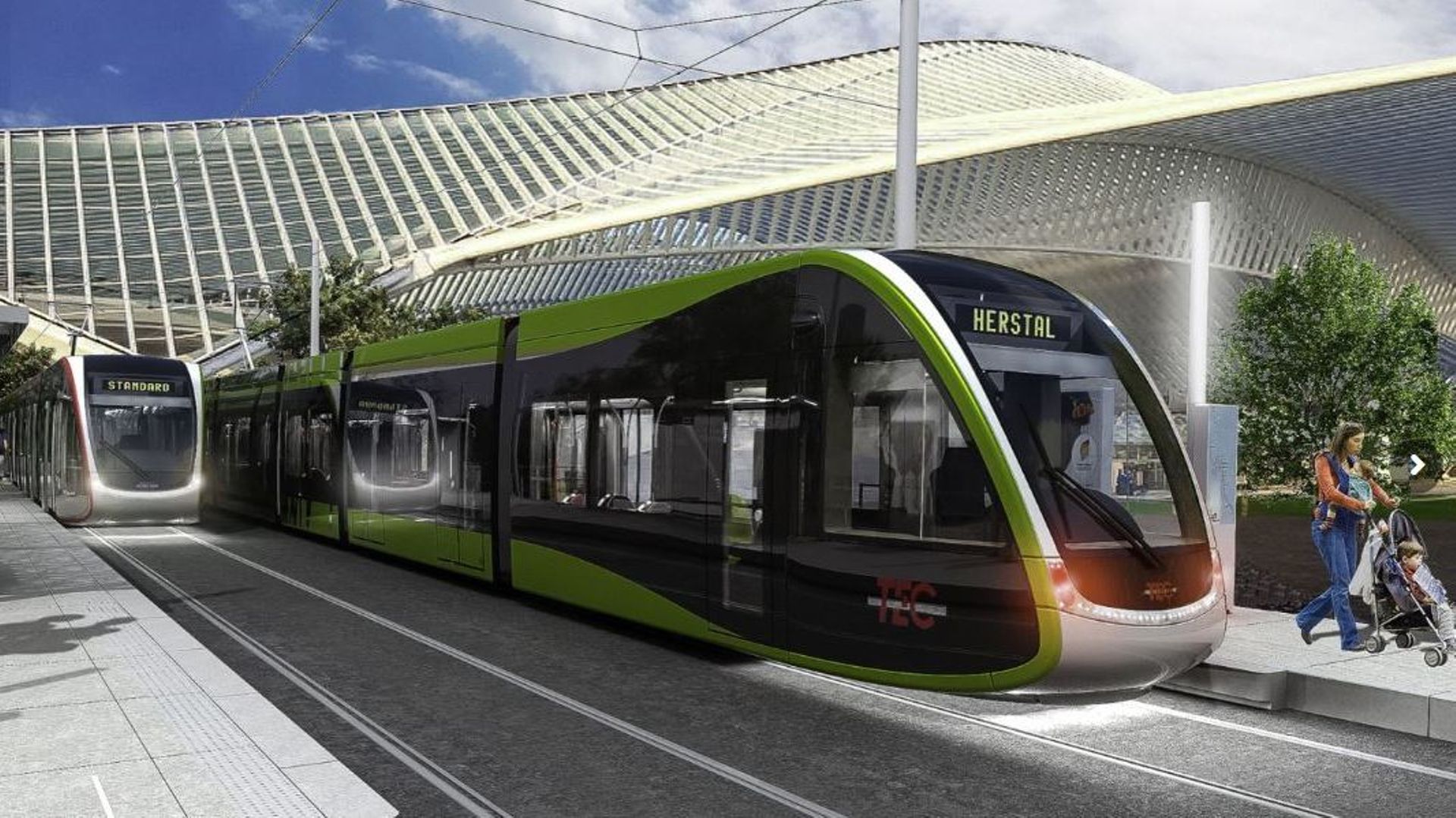 Le tram à Liège, objectif 2021 - RTBF Actus