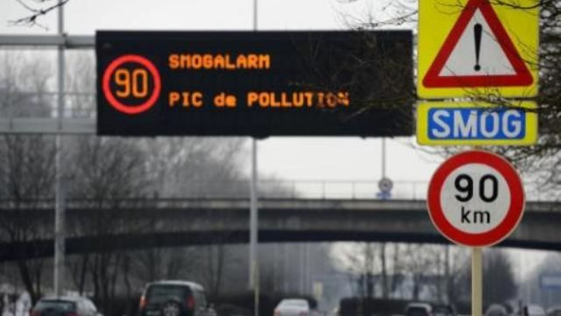 Alerte 'smog': près de 2000 automobilistes verbalisés - RTBF Actus
