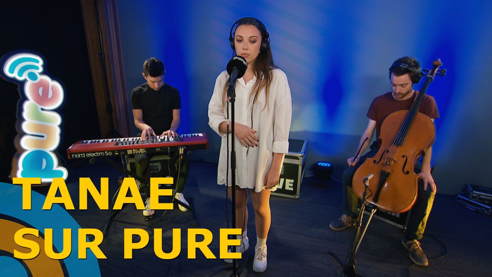Tanaë nous a chanté son single 'Listen' dans un très beau live - RTBF Actus