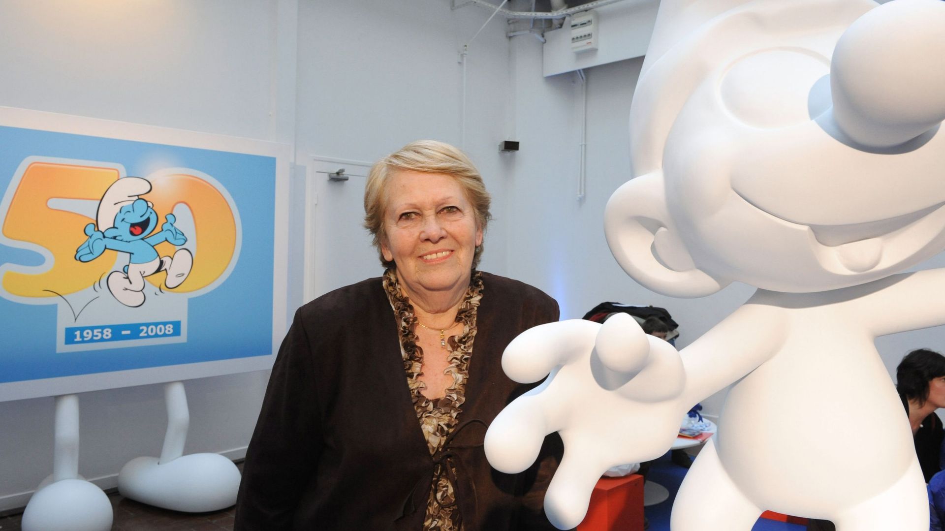 Nine Culliford, la veuve de Peyo, est décédée - RTBF Actus