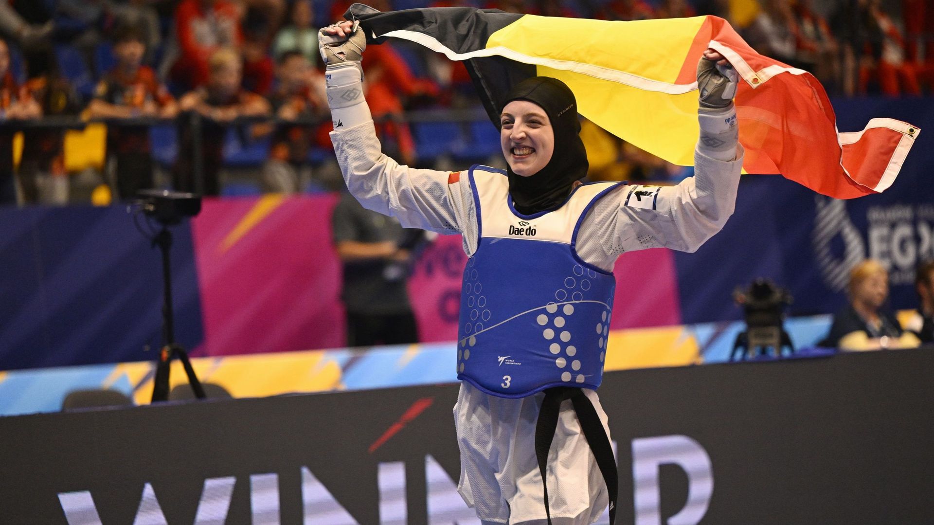 Jeux Européens - La taekwondoka Sarah Chaâri offre au Team Belgium sa ...