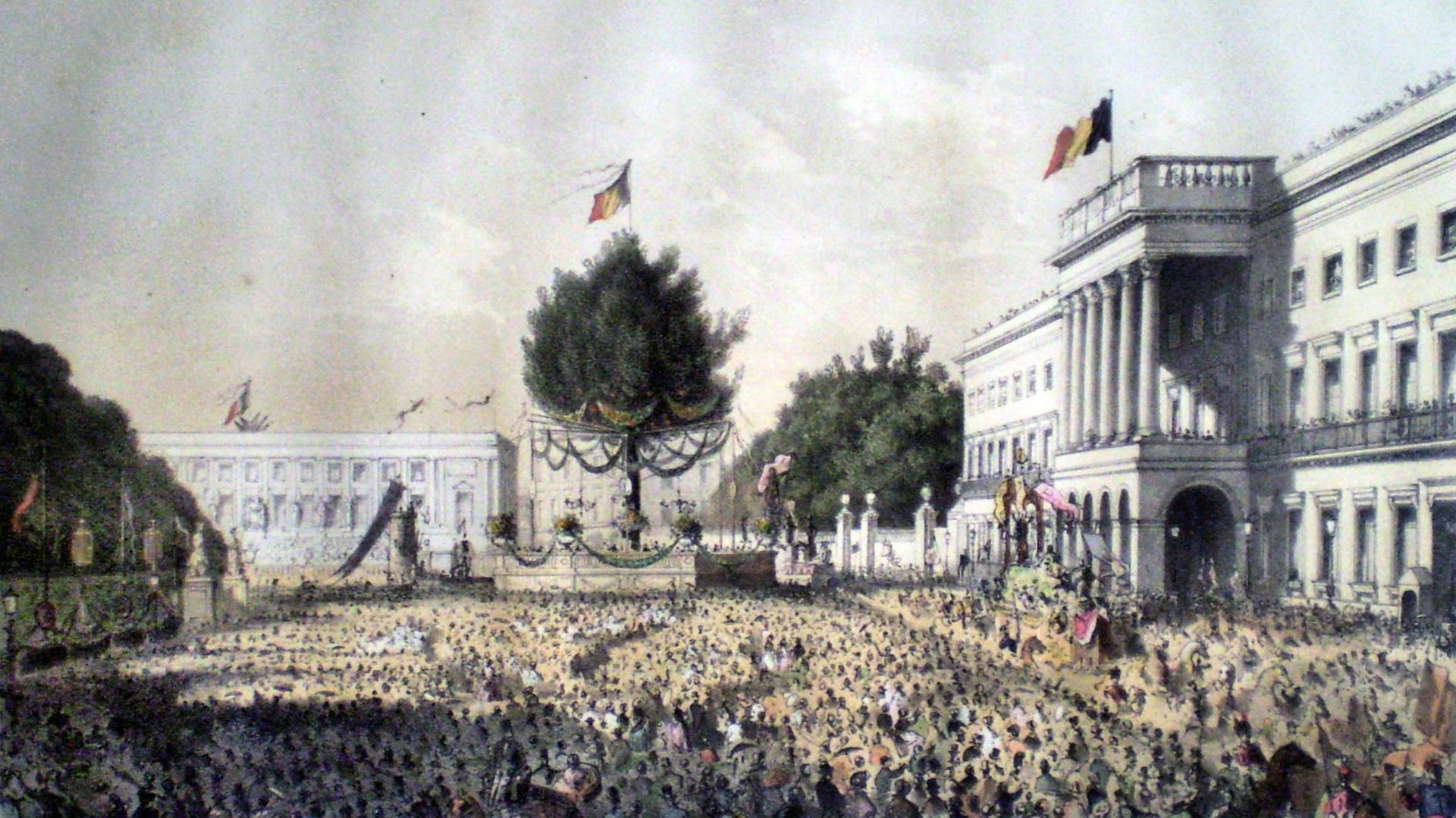 Le 21 juillet 1831, le premier roi des Belges prêtait le serment ...