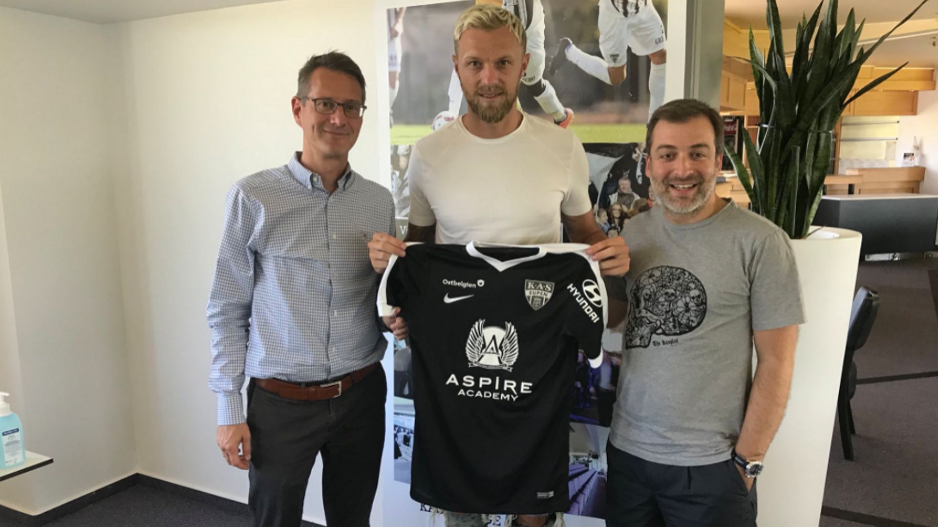 David Pollet prêté à Eupen pour une saison - RTBF Actus