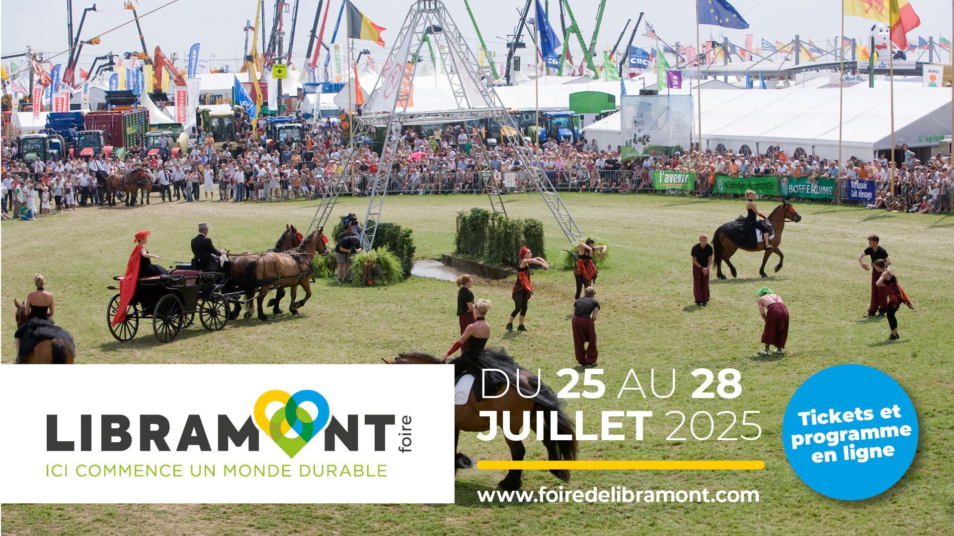Foire de Libramont 2025 : rendez-vous du 25 au 28 juillet pour la 89e ...