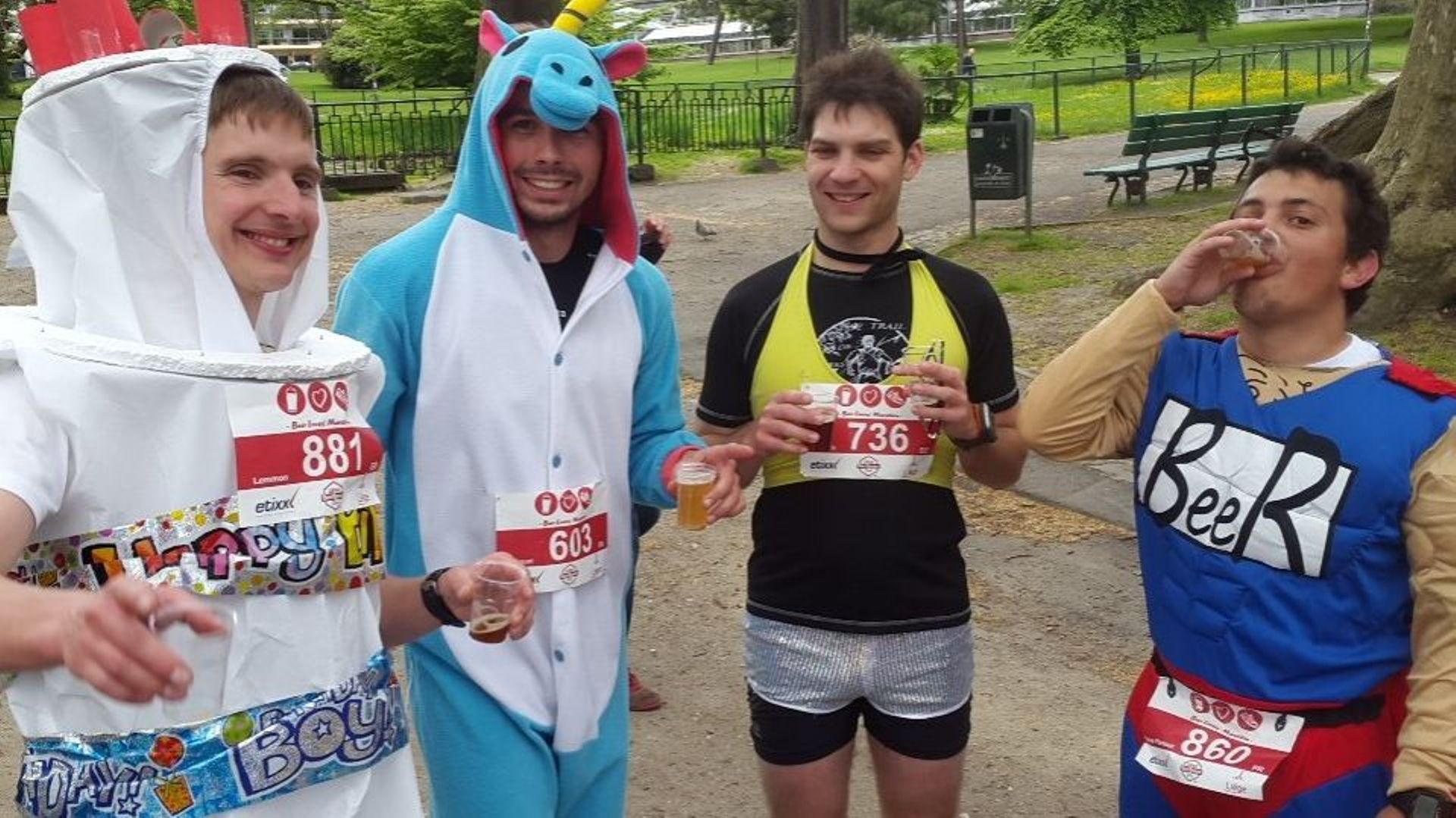 Liège a accueilli son premier marathon de la bière - rtbf.be