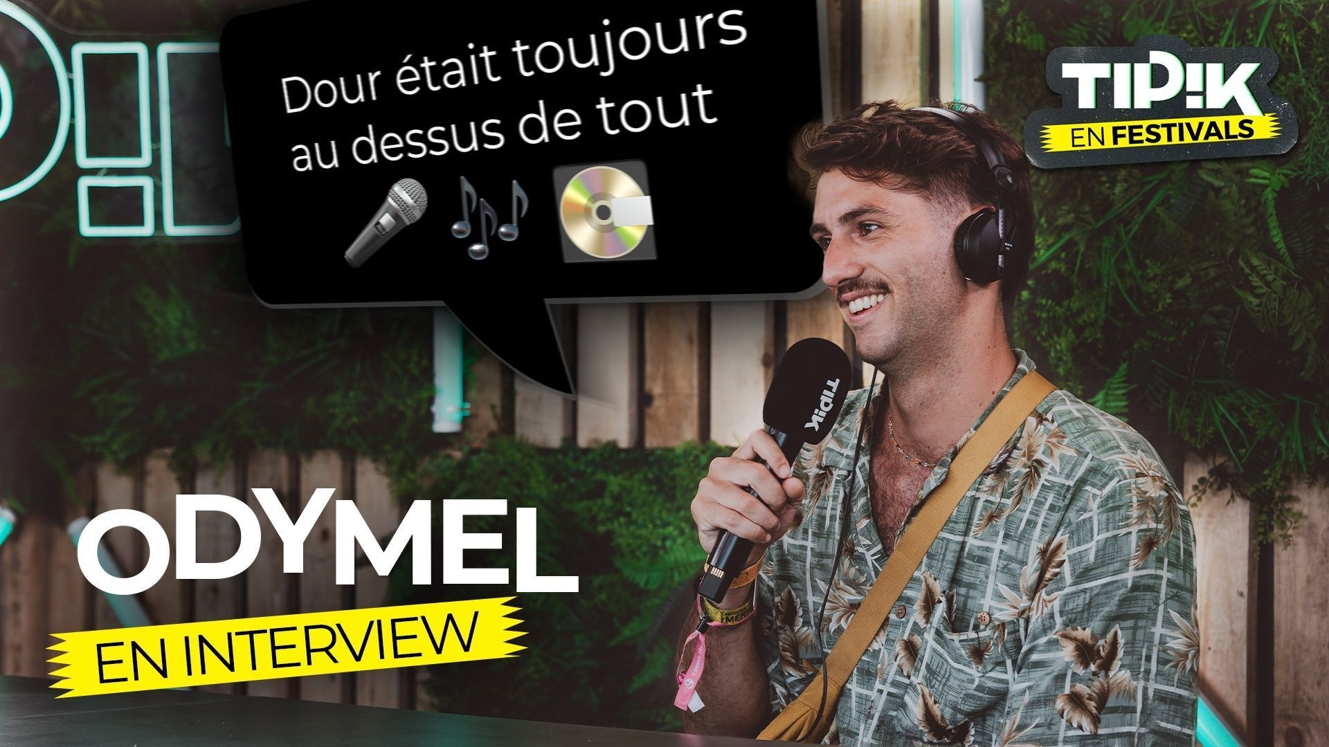 Fan de Dour, Odymel réalise son rêve en jouant sur scène - RTBF Actus