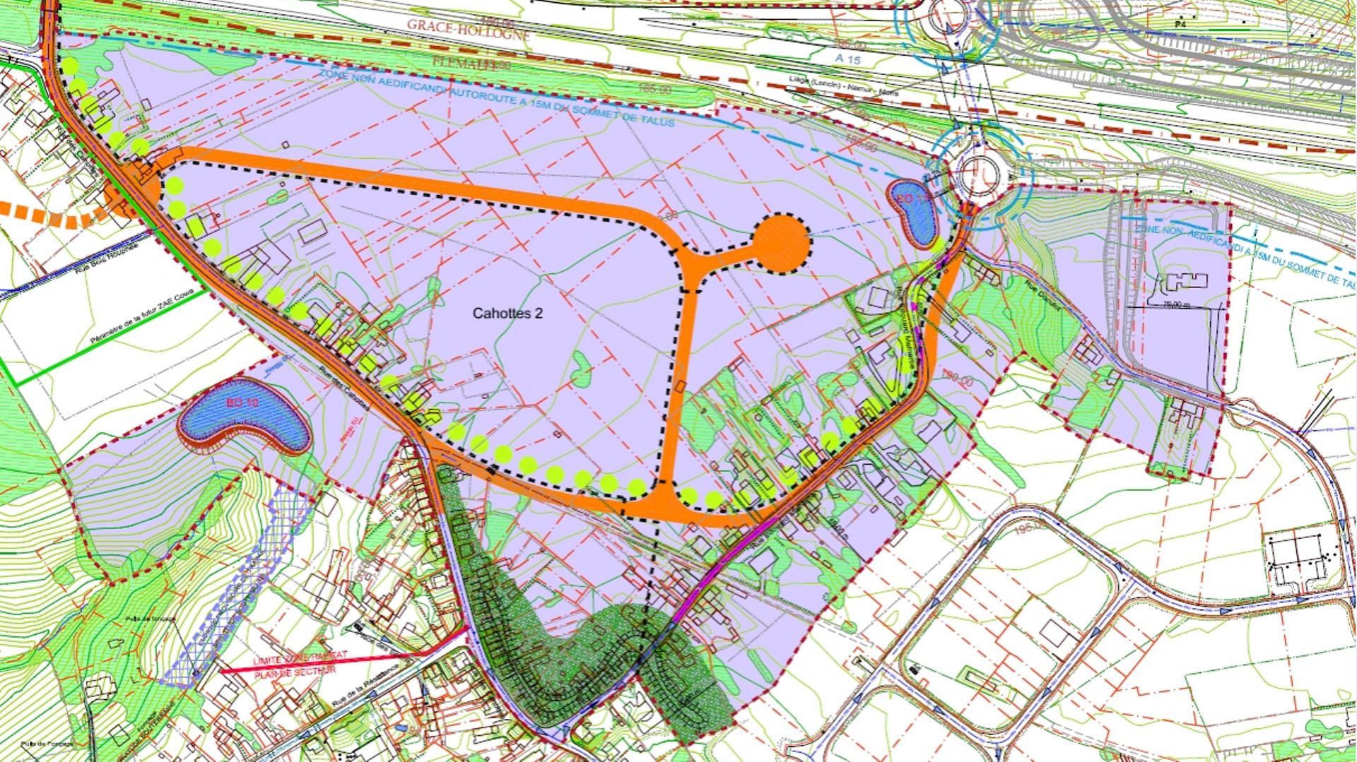 Liege-Airport: 36 hectares de plus pour le zoning des Cahottes