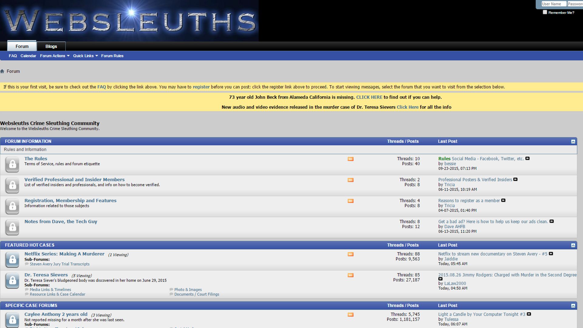 Websleuths : le forum des fins limiers - RTBF Actus