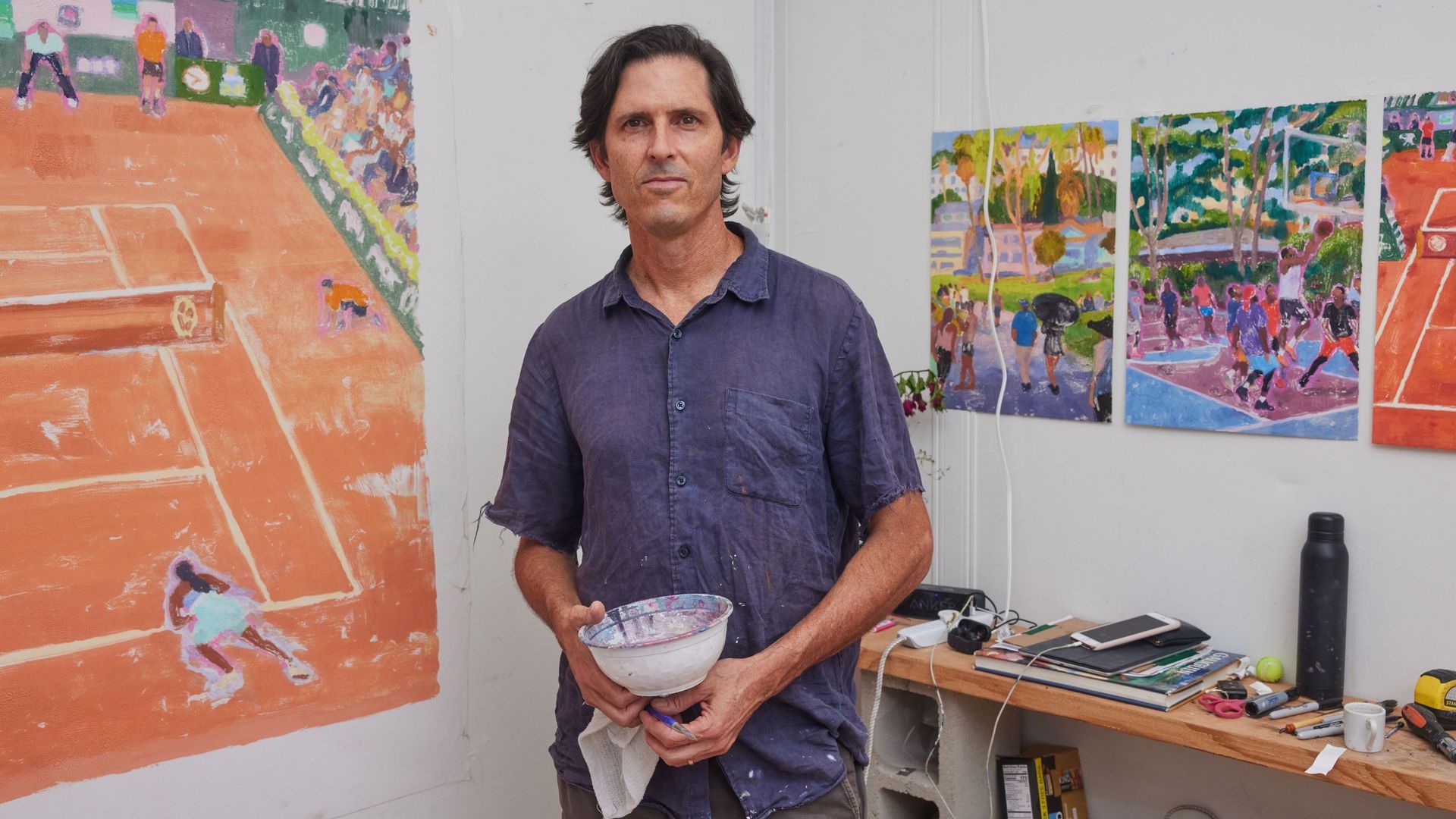 Brian Lotti ou quand une légende du skateboard adopte la peinture ...