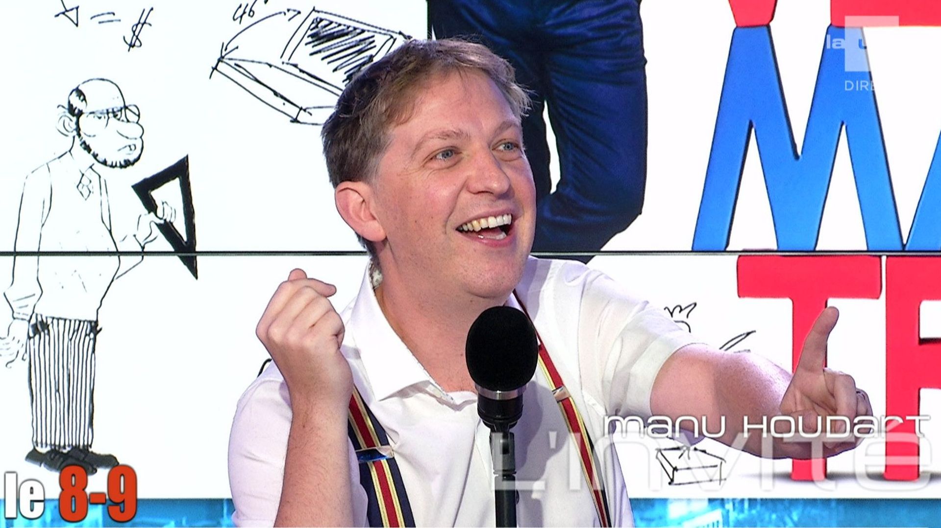 Manu Houdart offre un one math show aussi inédit qu'inoubliable dans ...