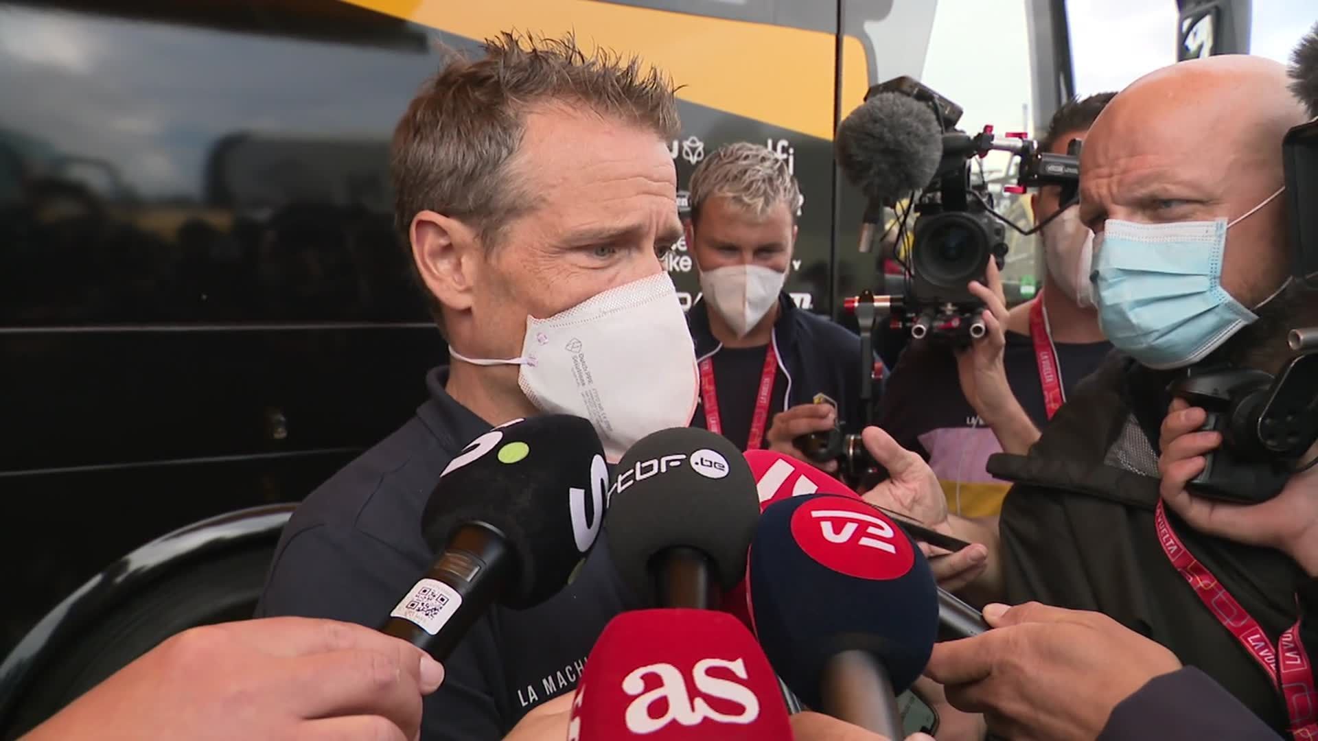 'Pas facile de courir maintenant' : le directeur sportif de Jumbo-Visma ...