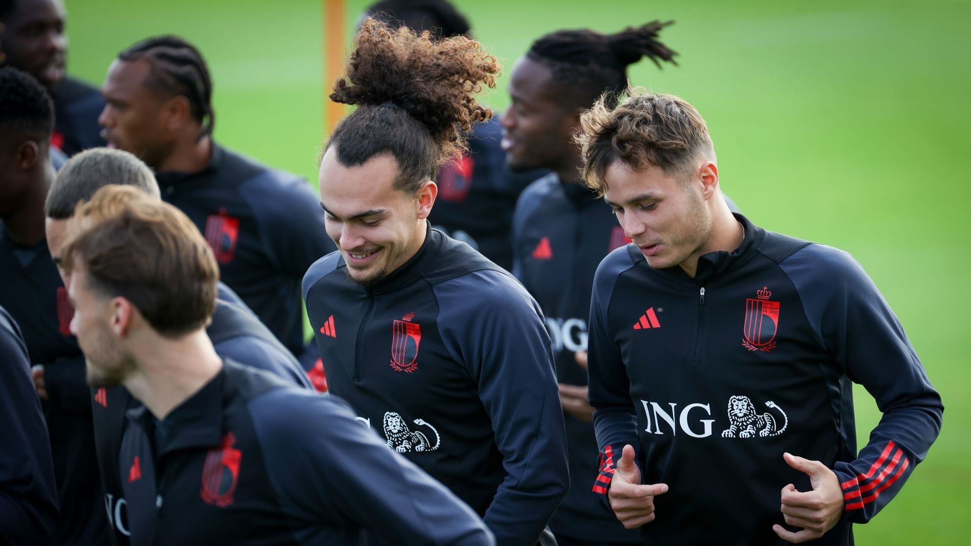 Diables Rouges : 22 joueurs à l'entrainement... Casteels malade, Bodart ...