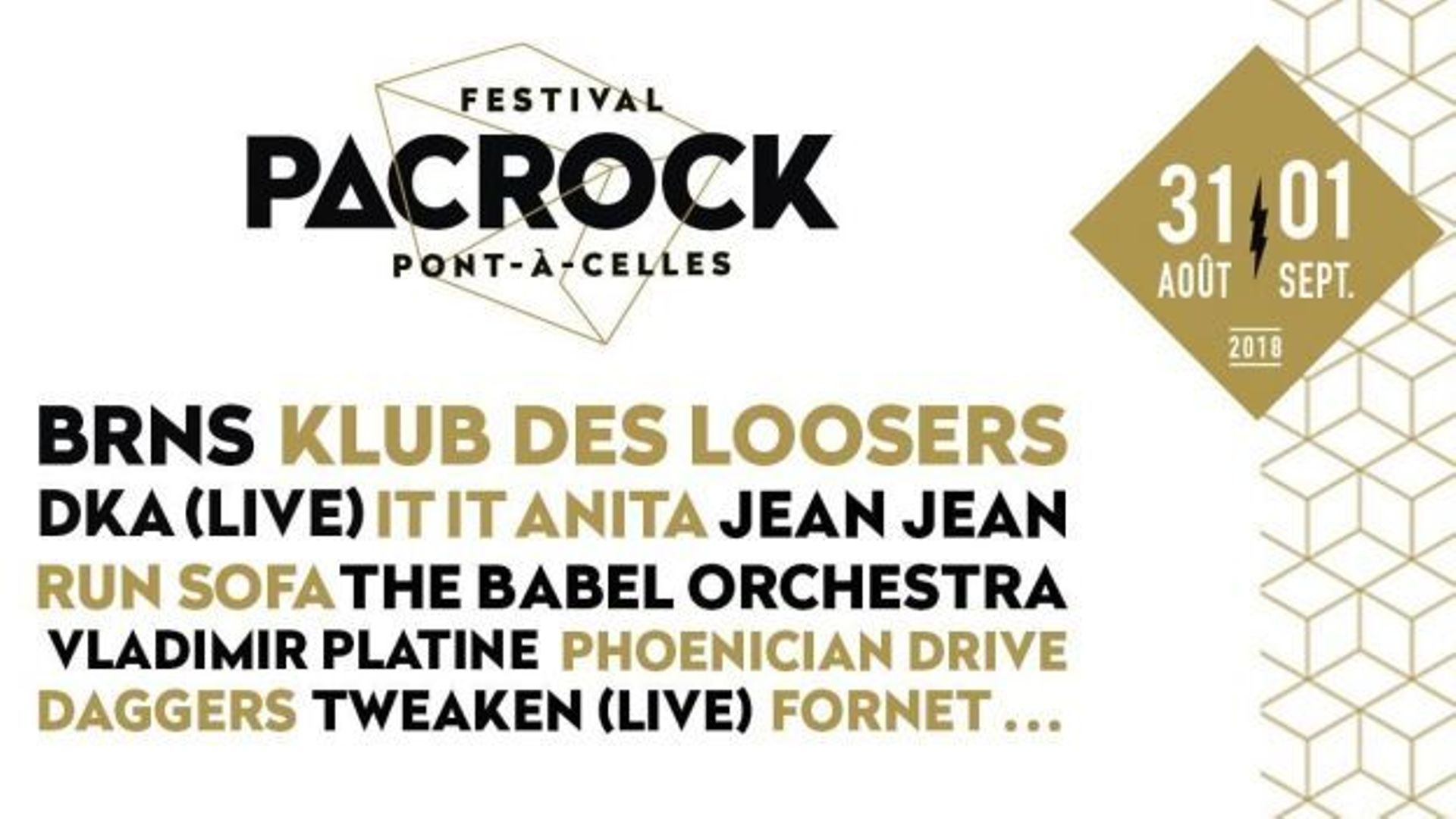 Un PACROCK festival nouvelle formule vers toujours plus d'alternatif ...