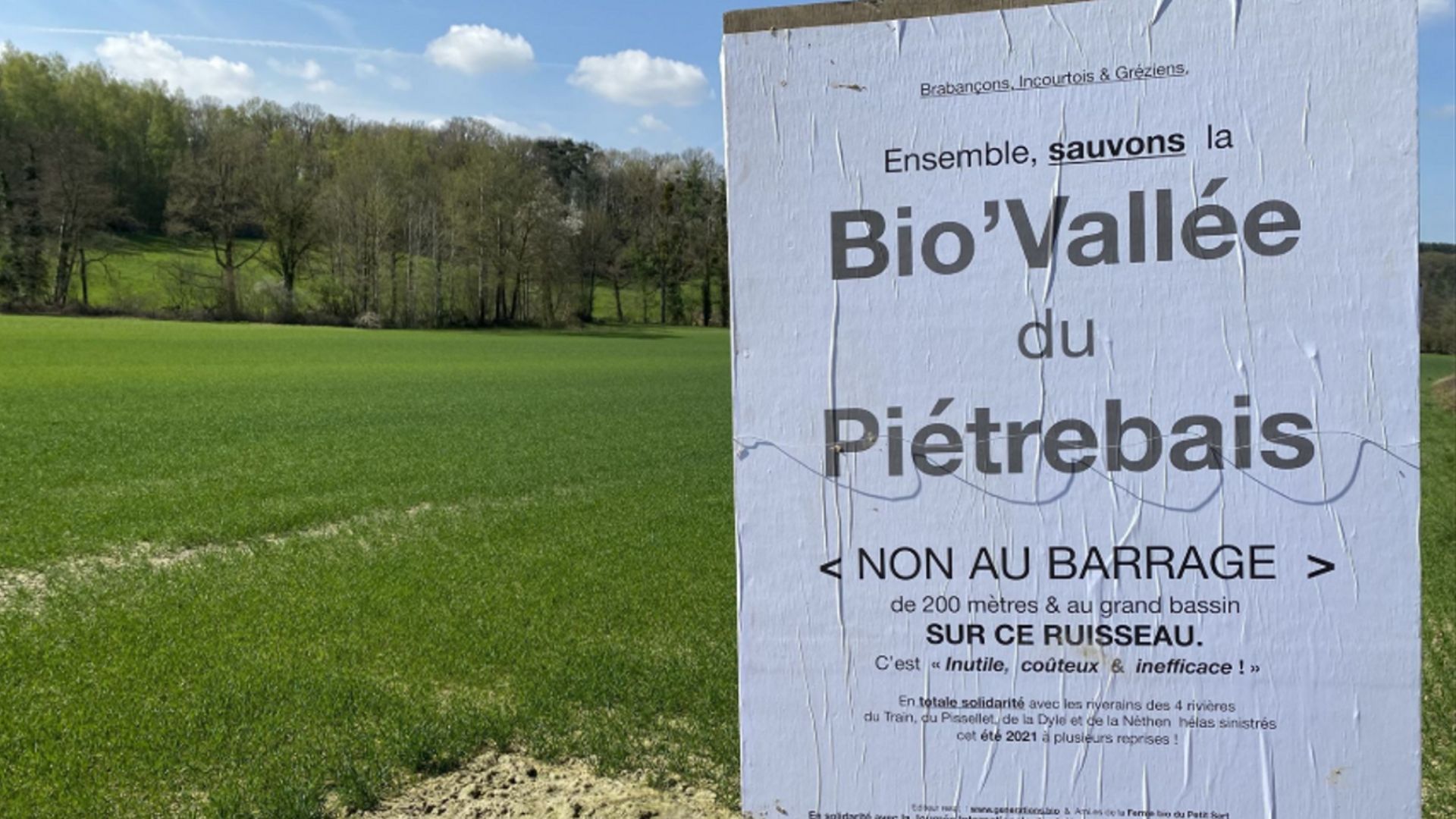 Une zone d’immersion temporaire sur le Piétrebais pour protéger Grez ...