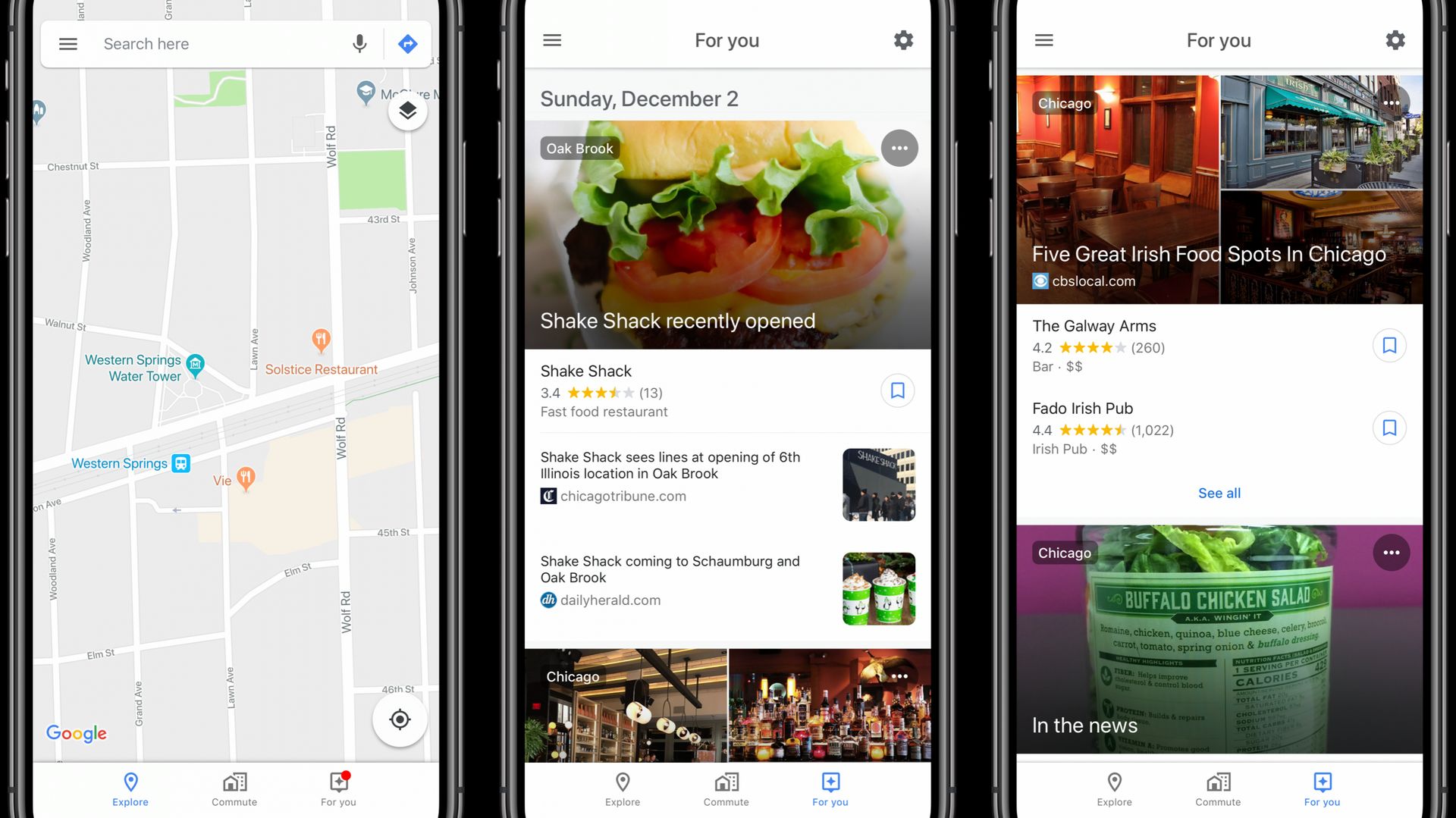 La fonction découverte de Google Maps est disponible en Belgique - RTBF ...