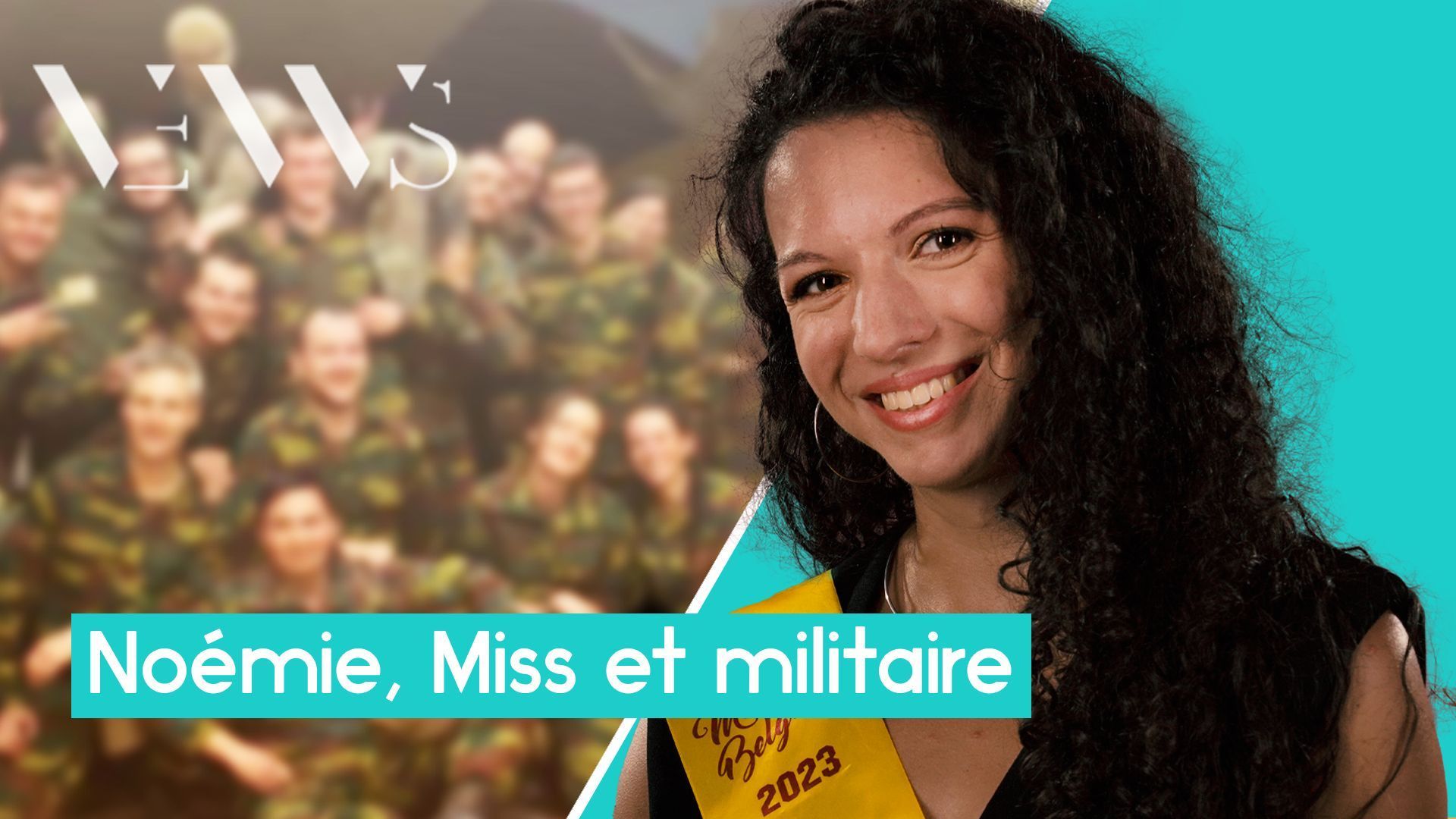 Noémie, miss et sergent : 'J’ai deux facettes différentes' - RTBF Actus
