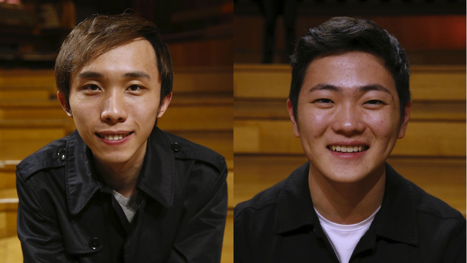 Les candidats Sihao He et Brannon Cho ouvrent le premier soir de la ...