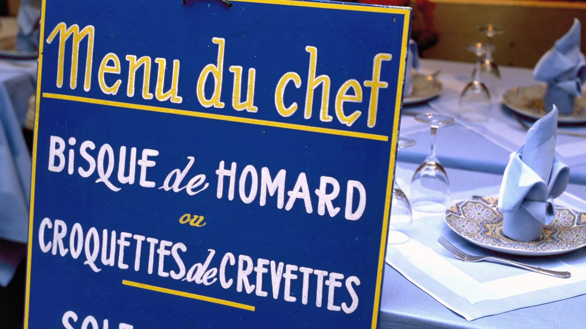 Un restaurant sans carte est-il un restaurant ? - RTBF Actus