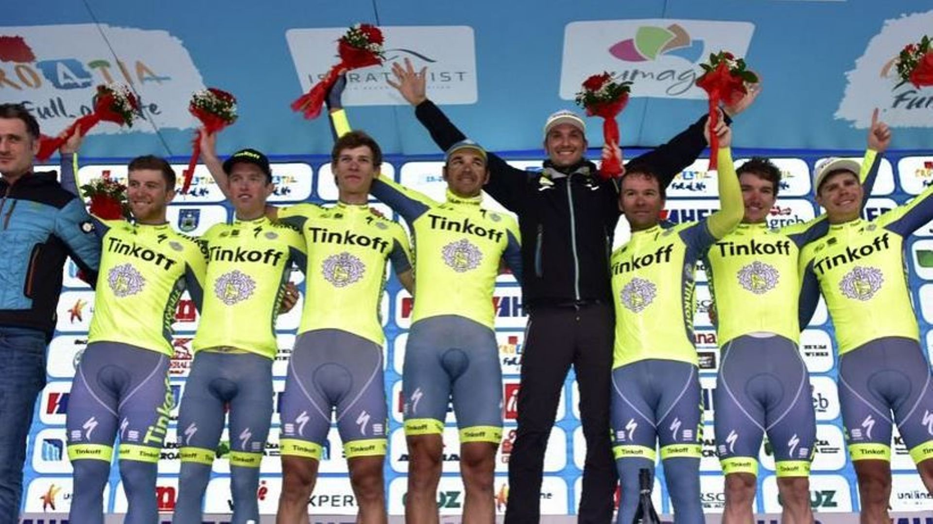 Tinkoff remporte le clm par équipes au Tour de Croatie