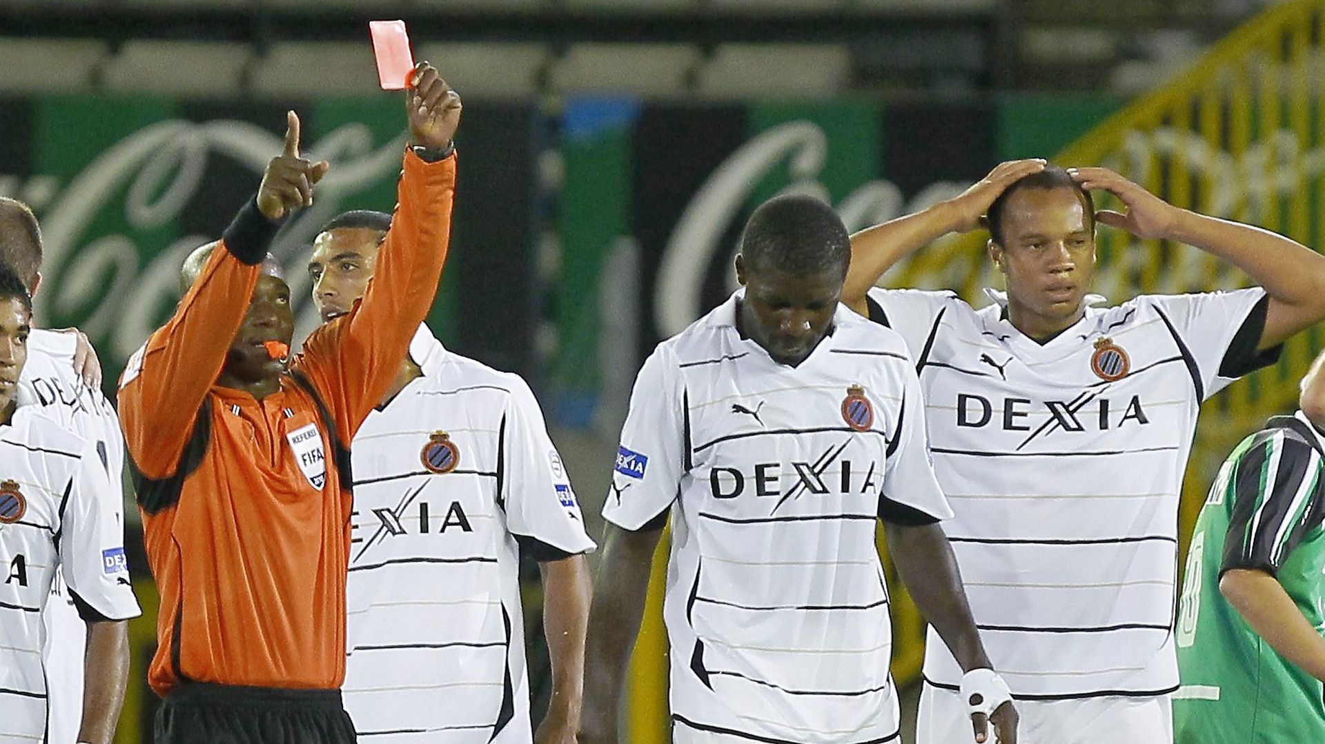 Dorge Kouemaha suspendu pour quatre matches (Vidéo) - RTBF Actus