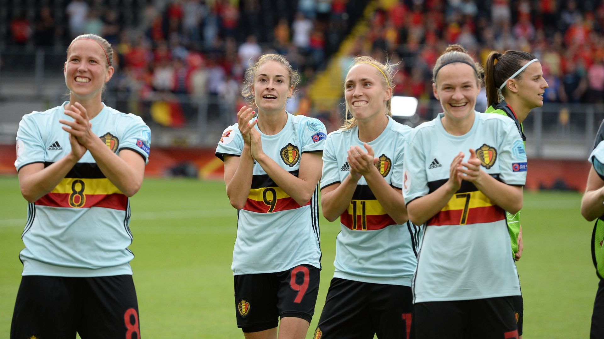 Tessa Wullaert loue la prestation d'équipe des Red Flames - RTBF Actus